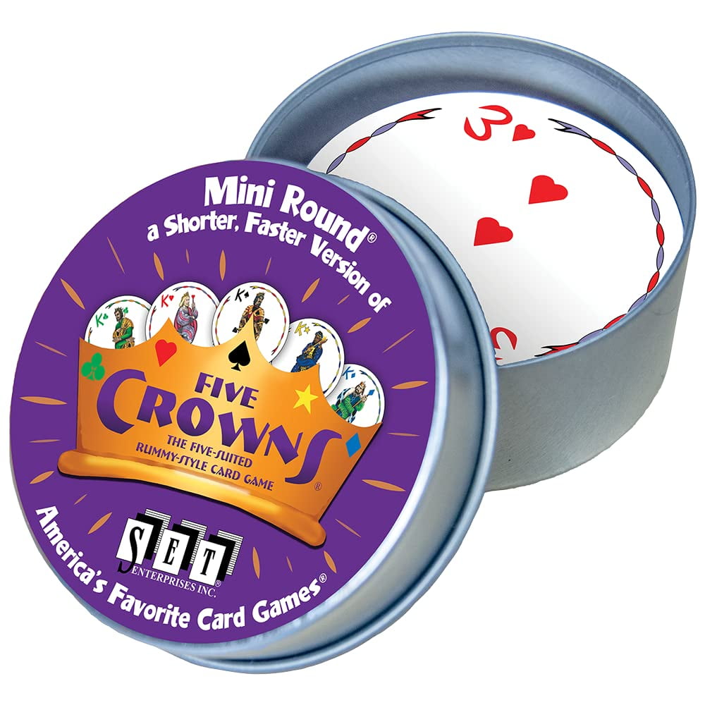 Five Crowns Mini Round Card Game SSF20 - Walmart.com