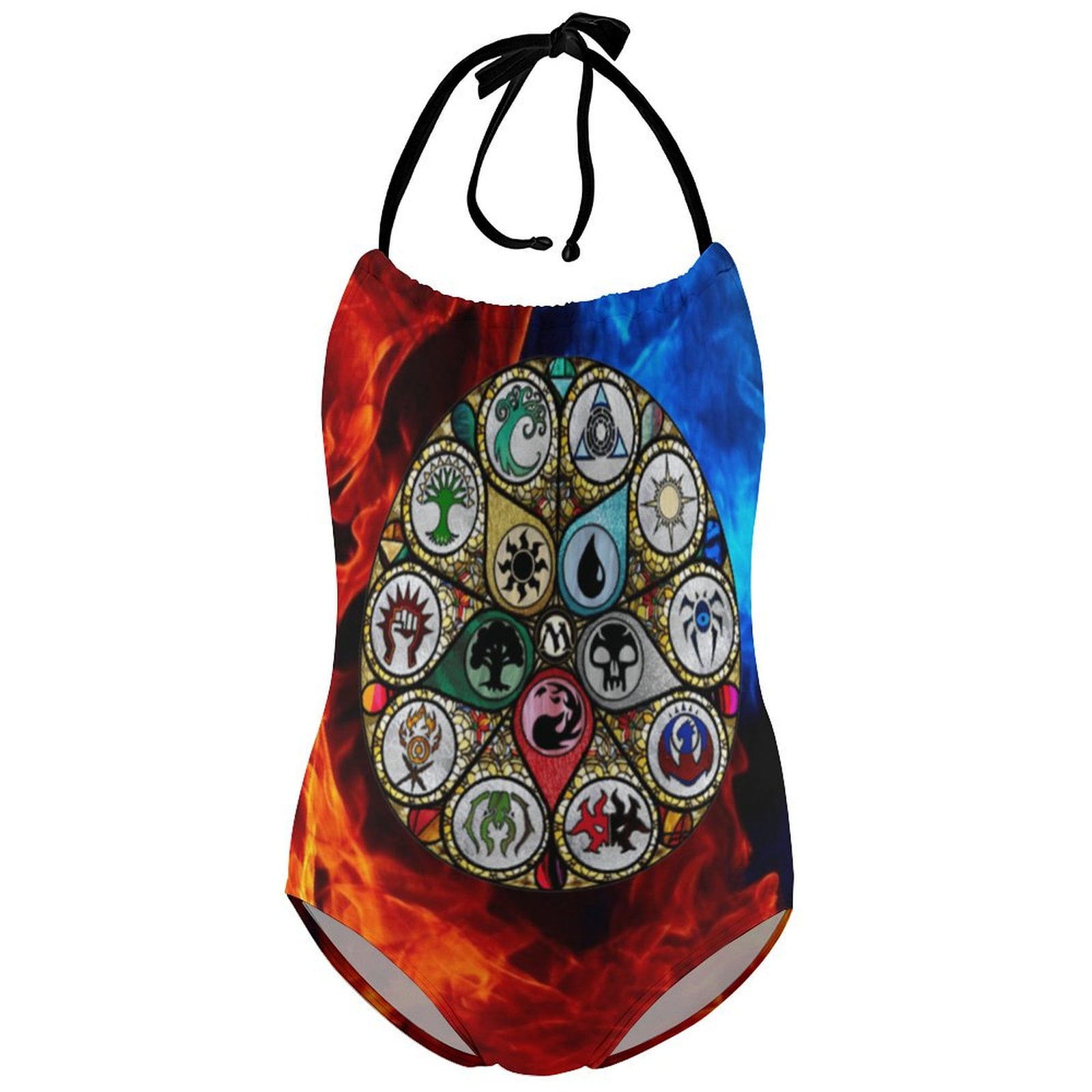 Five Finger Death Punch 5FDP Girl's One-Piece Swimsuit Bathing Suit ...