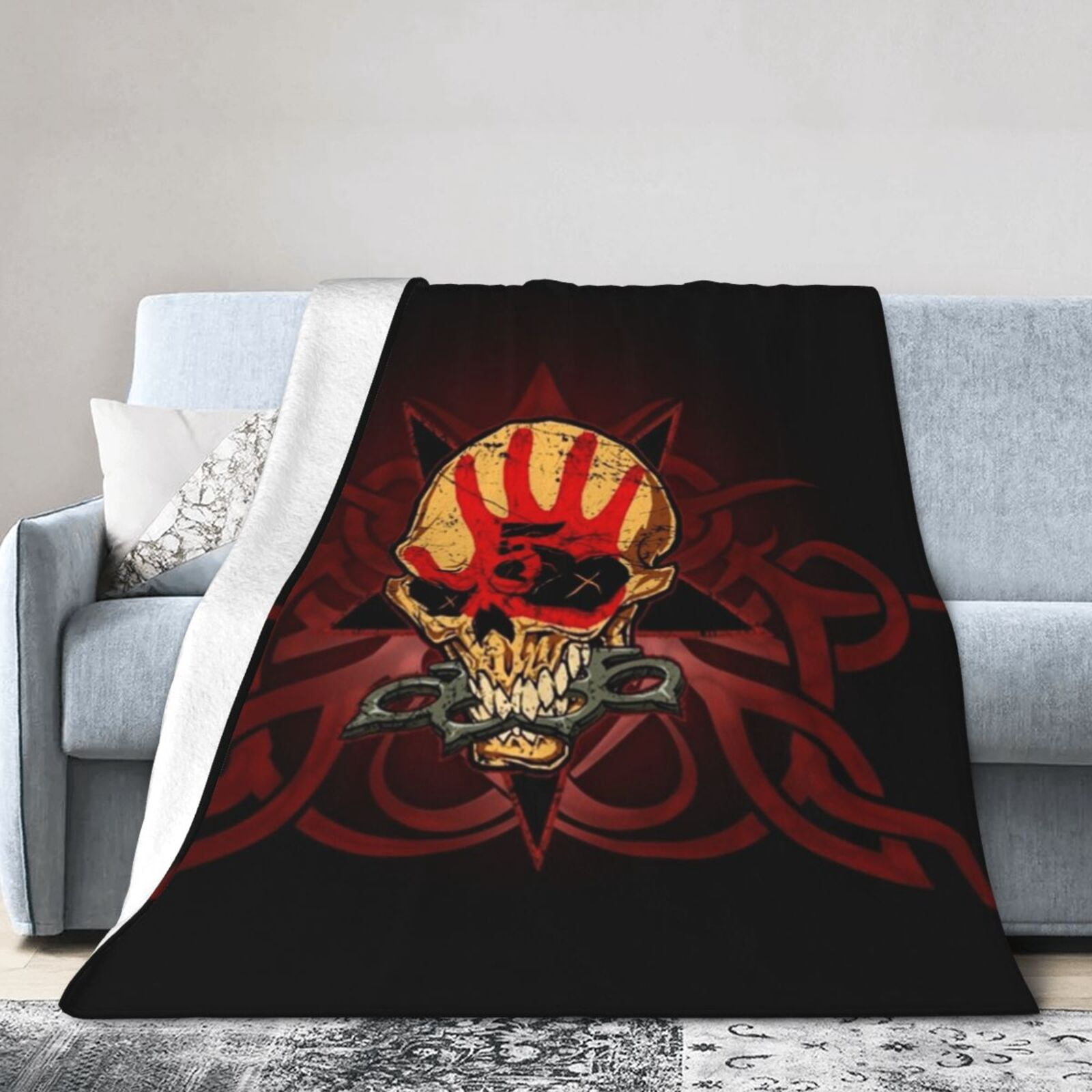 Five Finger Death Punch 5fdp Blankets Ultra Soft Flannel Blanket All ...