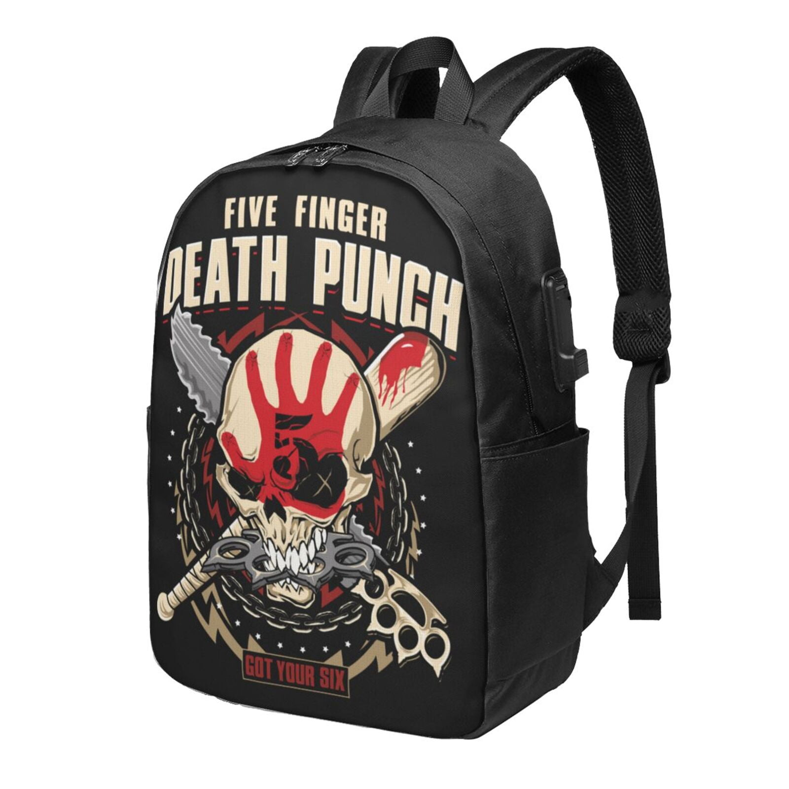 Five Finger Death Punch Backpack Fashion Travel Backpack Laptop ...