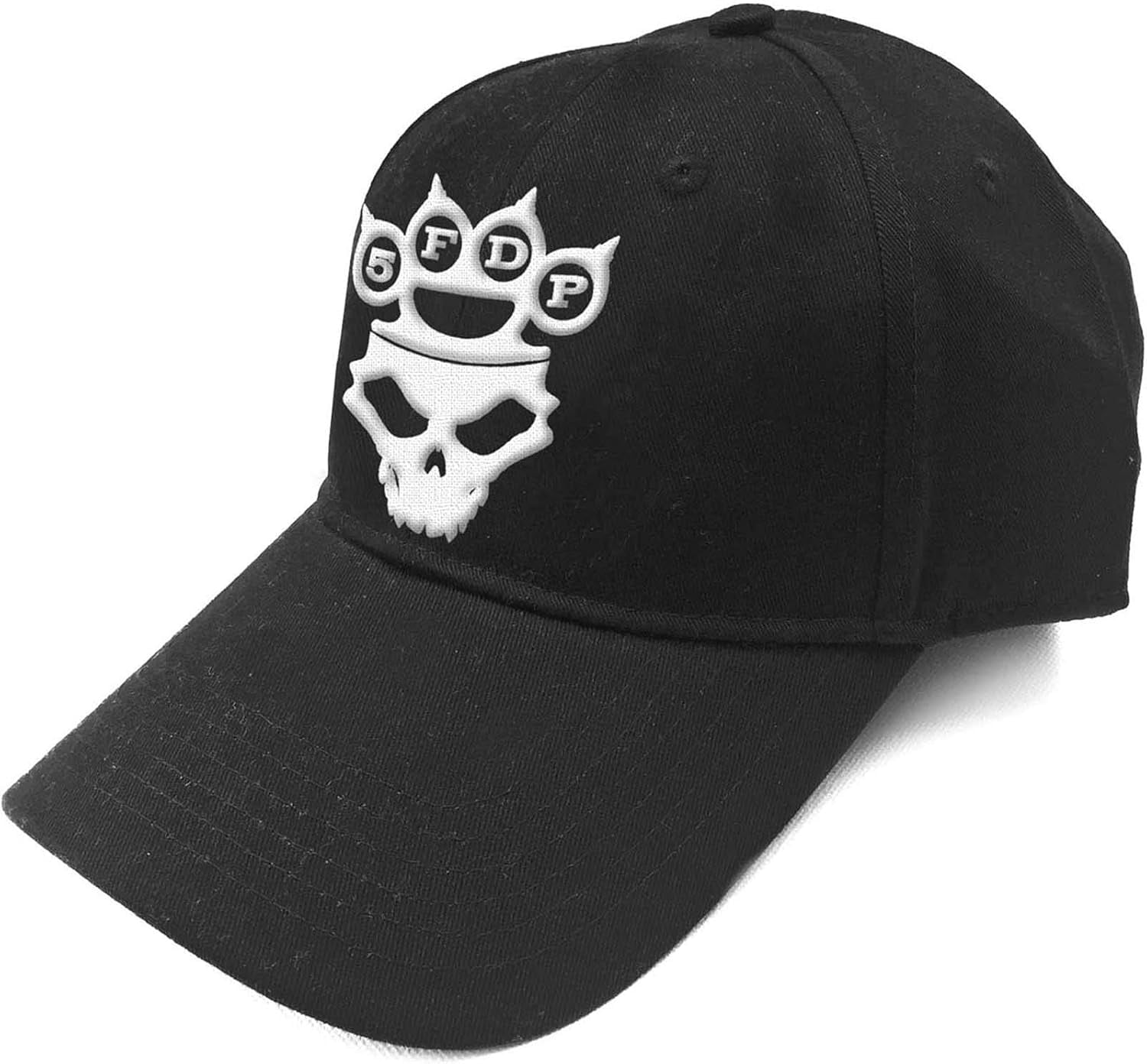 Five Finger Death Punch Knuckles Logo Adjustable Baseball Hat Black ...