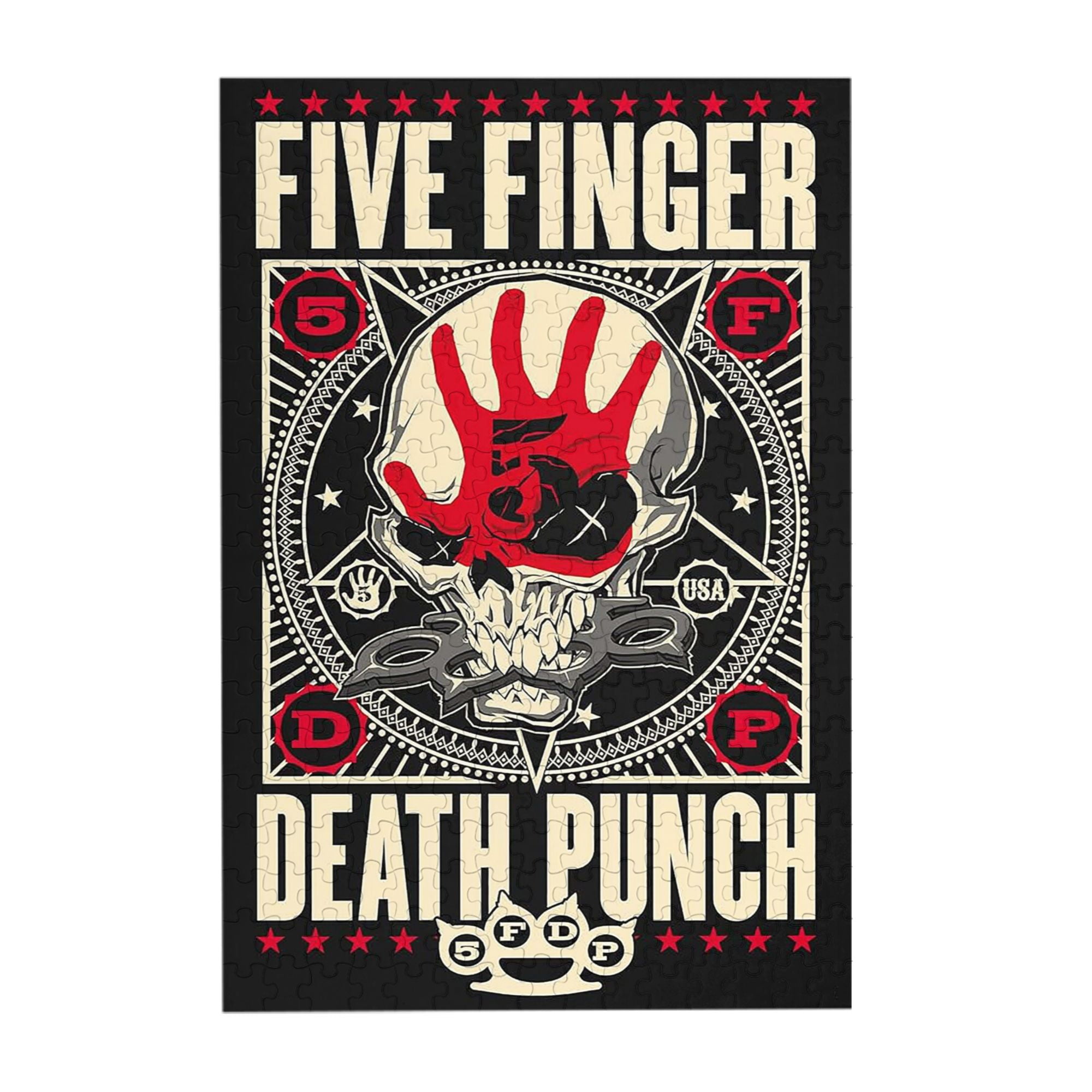 Five Finger Death Punch Picture Puzzle 300 Piece Jigsaw Puzzle for ...