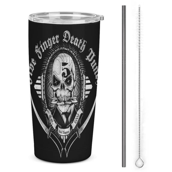 Five-Finger-Symbol-Death-Punch Stainless Steel Car Cup Daily Thermal ...