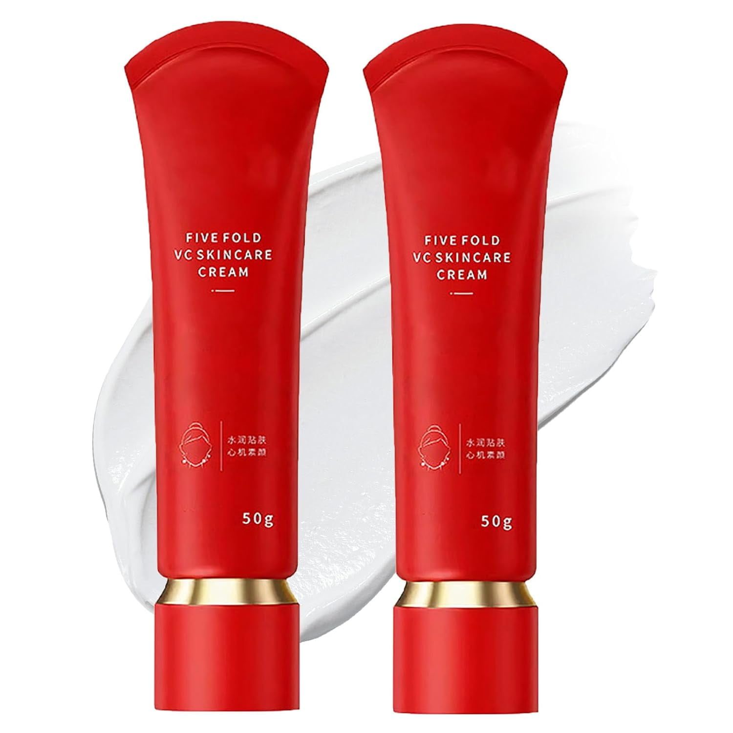 Five Fold VC Skin Care Cream,Swarous Moisturizing Tone-Up Concealer ...