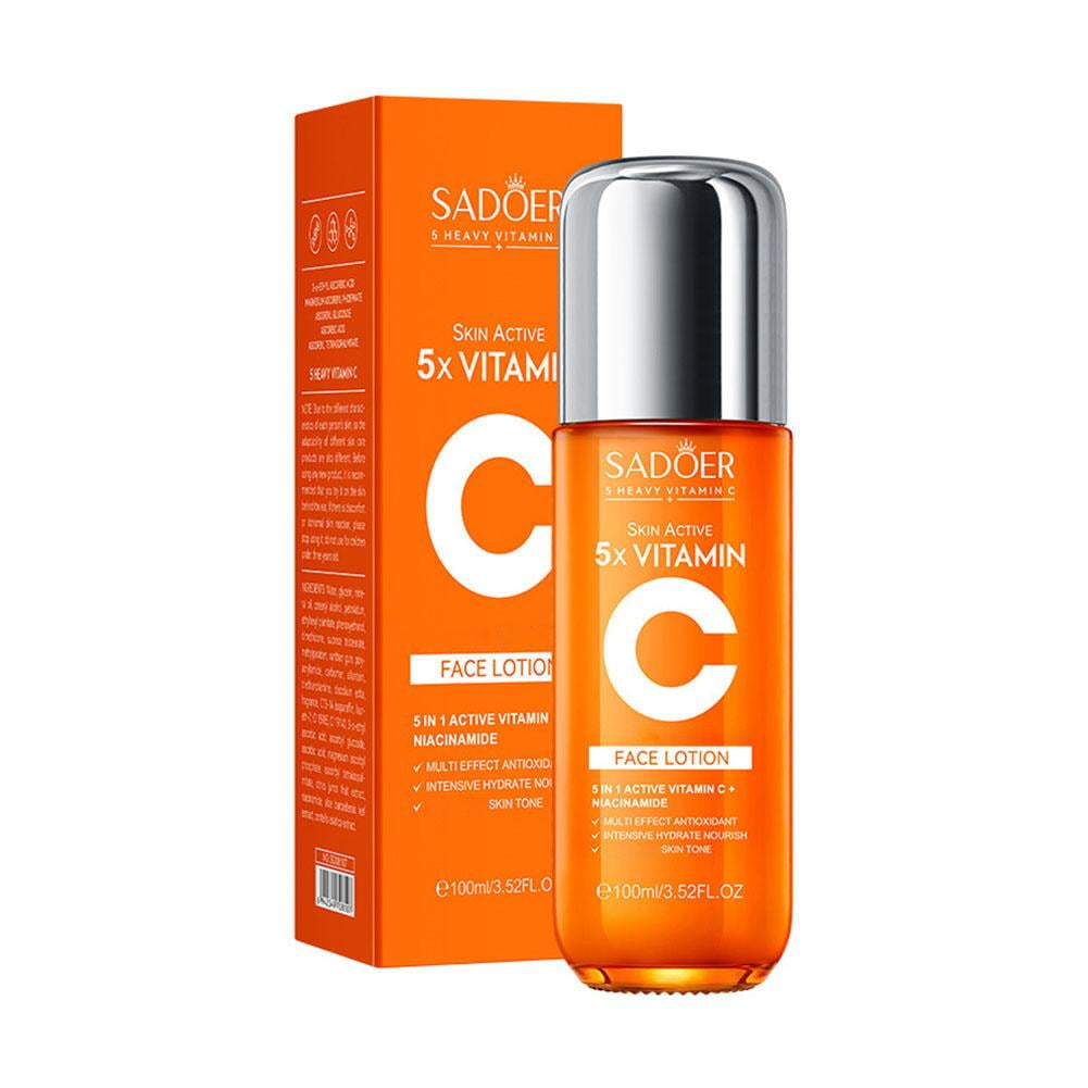 Five-Fold Vitamin C Skincare Set - Moisturizing and Collagen Boosting ...