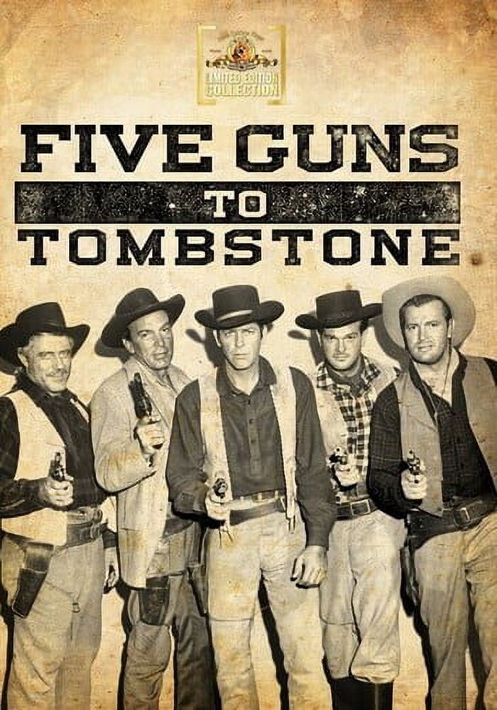 Five Guns to Tombstone (DVD), MGM Mod, Western - Walmart.com