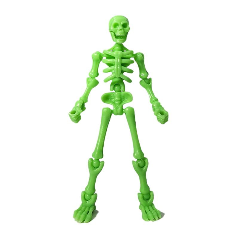 Five Inch DIY Skeleton Assembly Toy Movable Articulated Human Figure ...