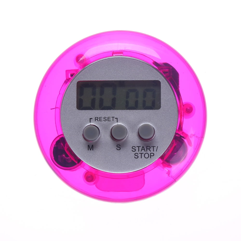 Five Kinds Of Color Circular LCD Digital Kitchen Countdown Timer ...