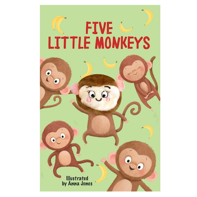 Five Little Monkeys (Board Book) - Walmart.com