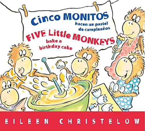Pre-Owned 5 Little Monkeys Bake Birthday Cake/Cinco Monitos Hacen Un ...