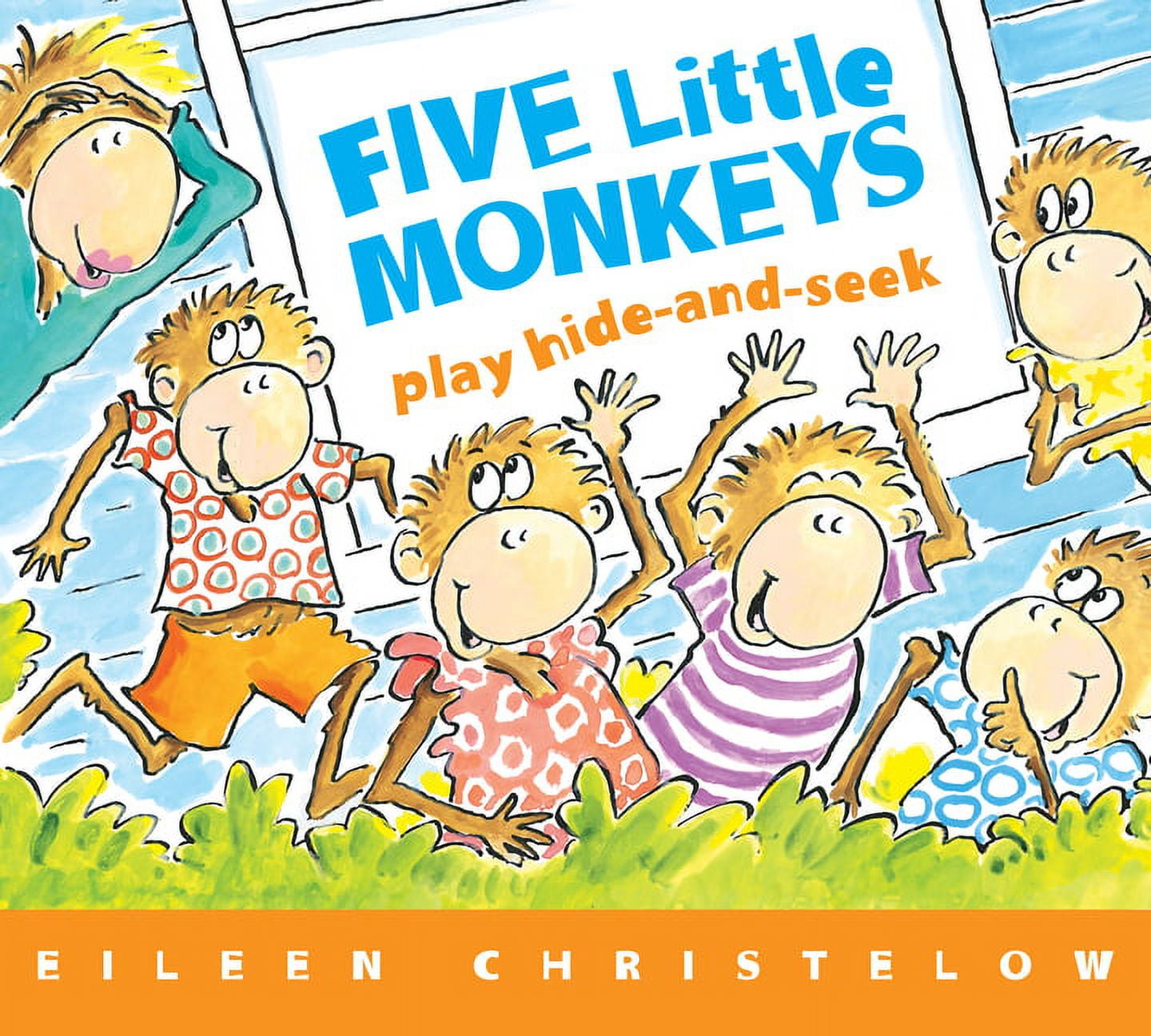 Five Little Monkeys Story Five Little Monkeys Play Hide and Seek Board ...