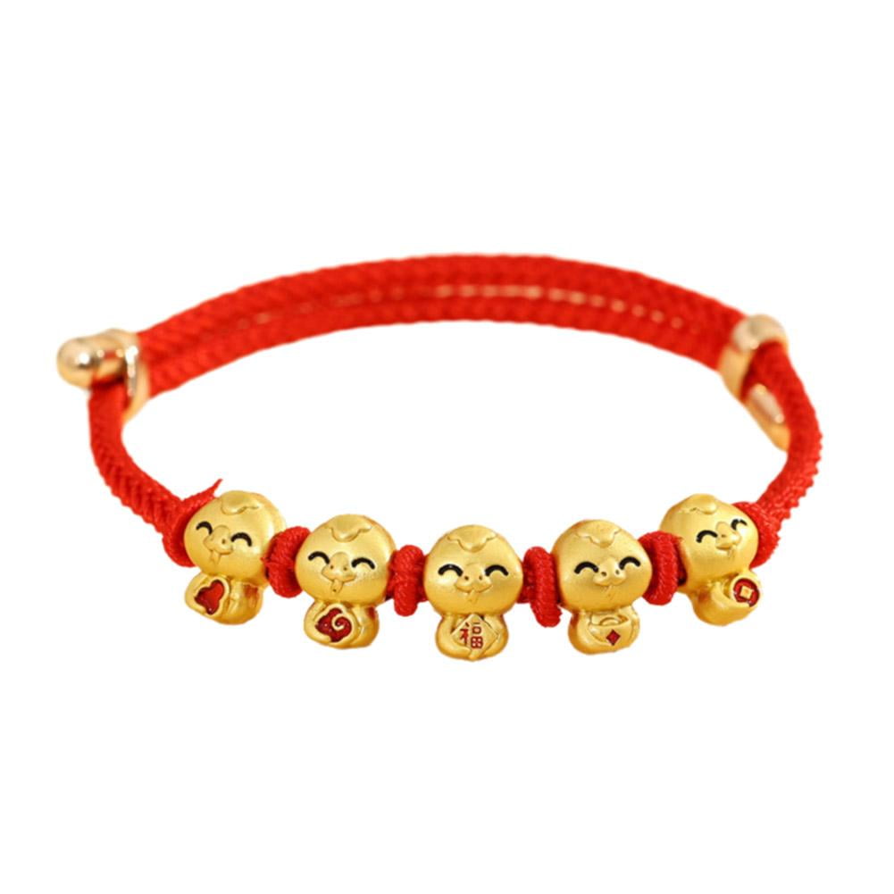 Five Lucky Snake Lucky Red Rope C 2025 Year Of The Snake Red Rope ...