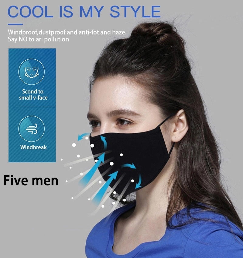 Five Men Silver Ion Mask - Walmart.com