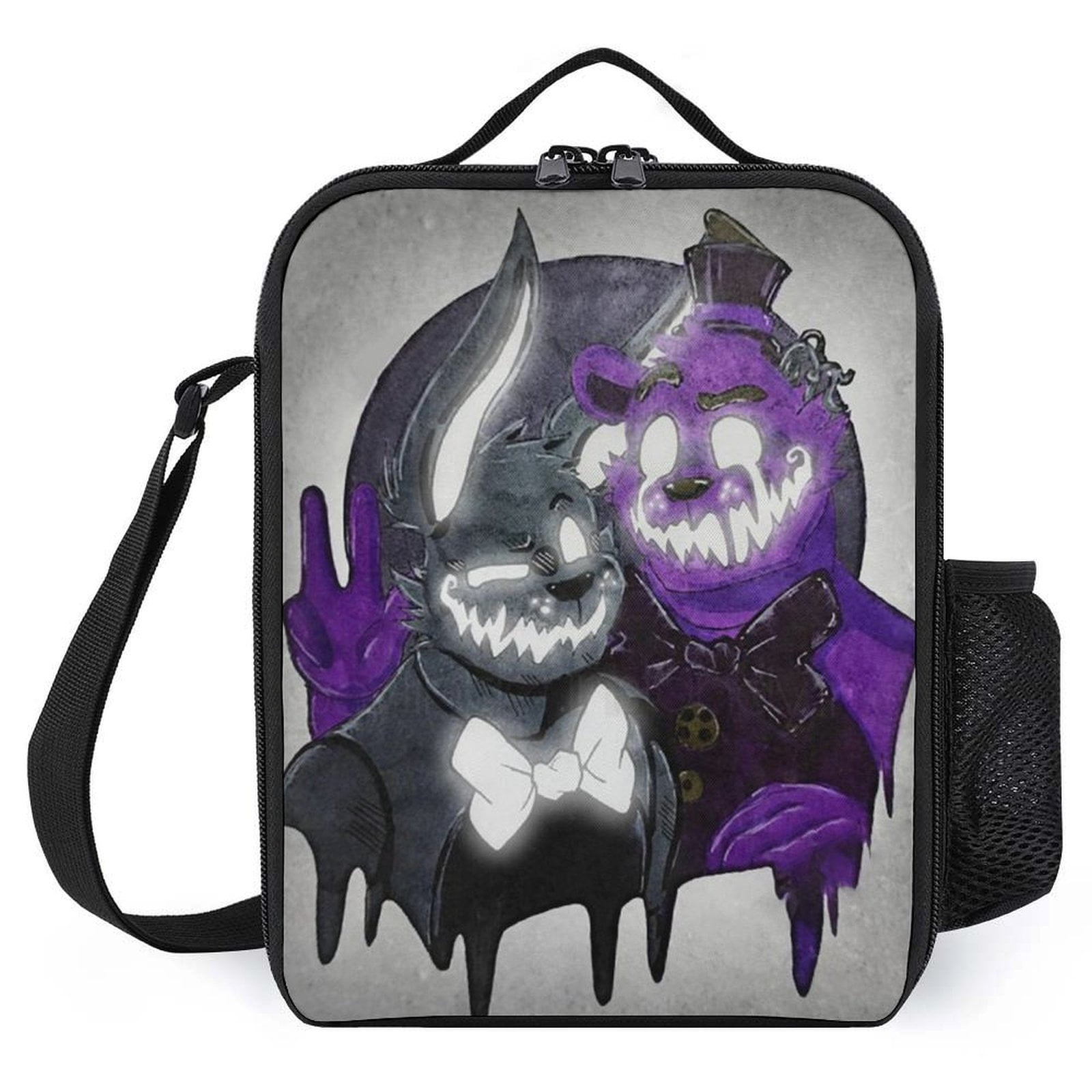 Five Nig-hts at Fre-ddy Lunch Bag Insulated Crossbody Anime for Work ...