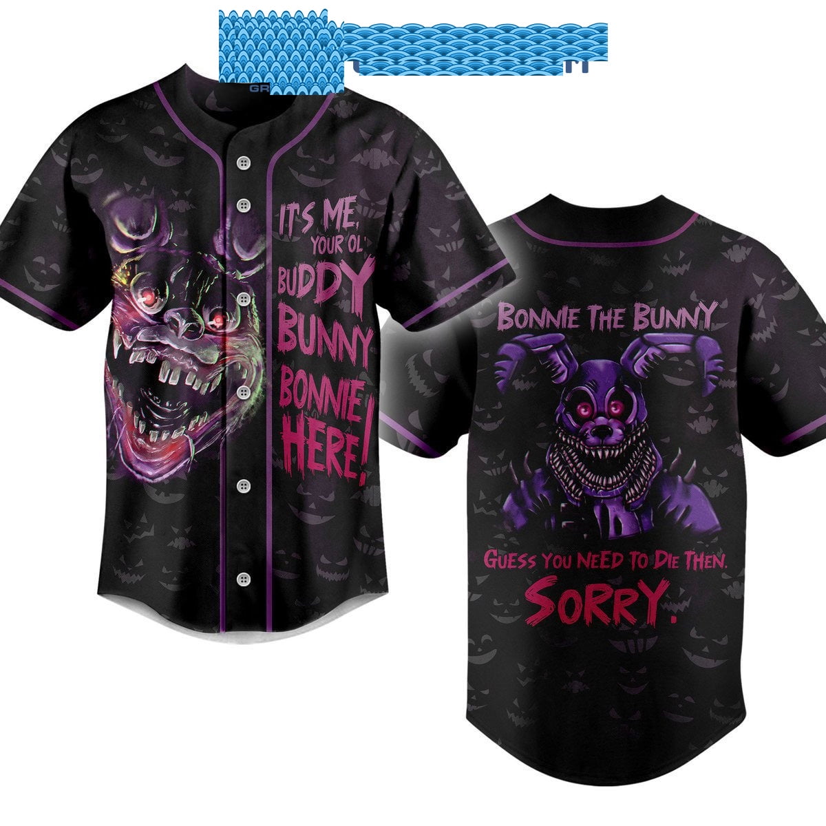 Five Night At Freddy Its Me Your Ol Buddy Bunny Bonnie Here Baseball ...