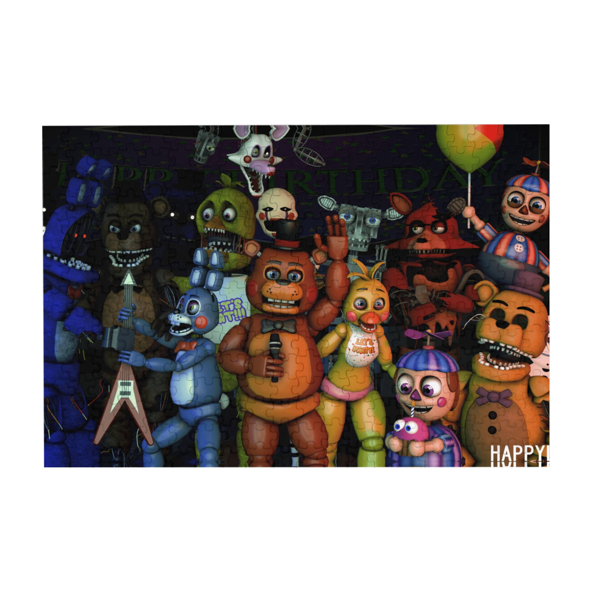 Five Nights At Freddy'S 300 Piece Puzzles For Adults And Kids, Wooden ...