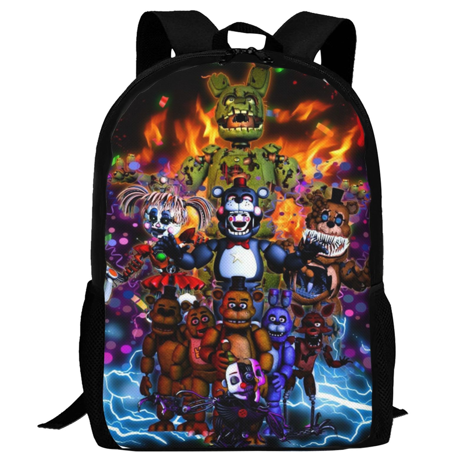 Five Nights At Freddy'S Backpack,3d Print Laptop Backpack Lightweight ...