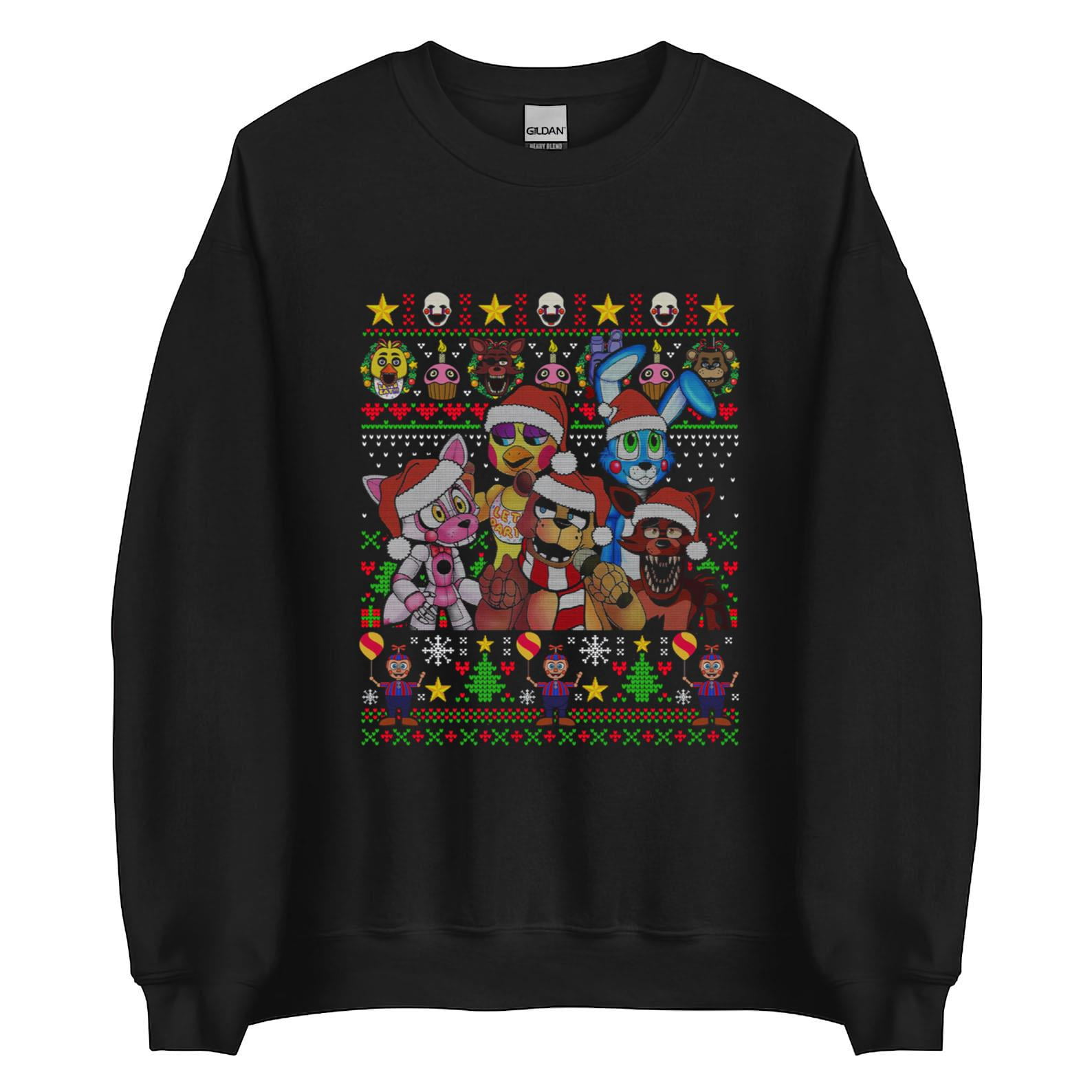 Five Nights At Freddy'S Christmas Ugly Sweatshirt, Five Nights At ...