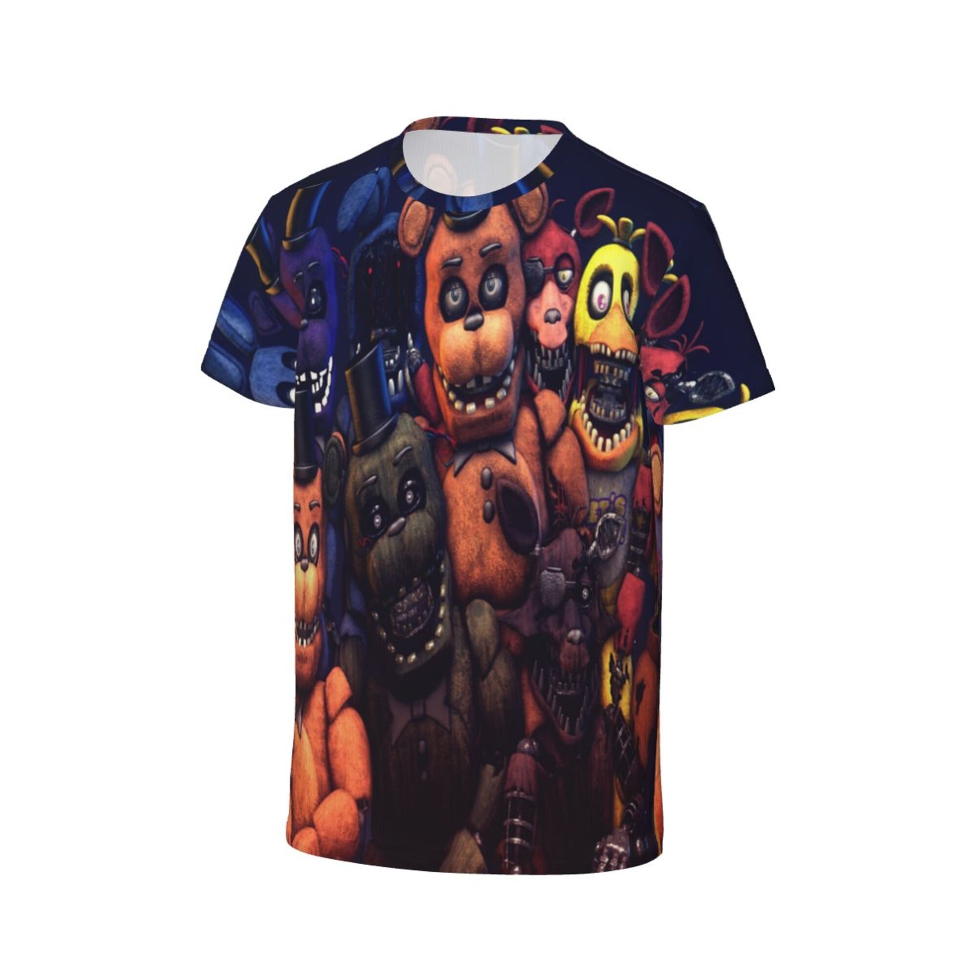 Five Nights At Freddy'S Crew Neck Short Sleeve Youth Medium - Walmart.com