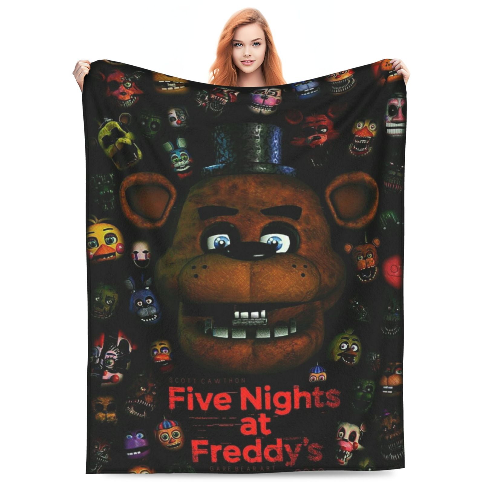 Five Nights At Freddy'S Fnaf Blankets Flannel Fleece Warm Soft Throw ...