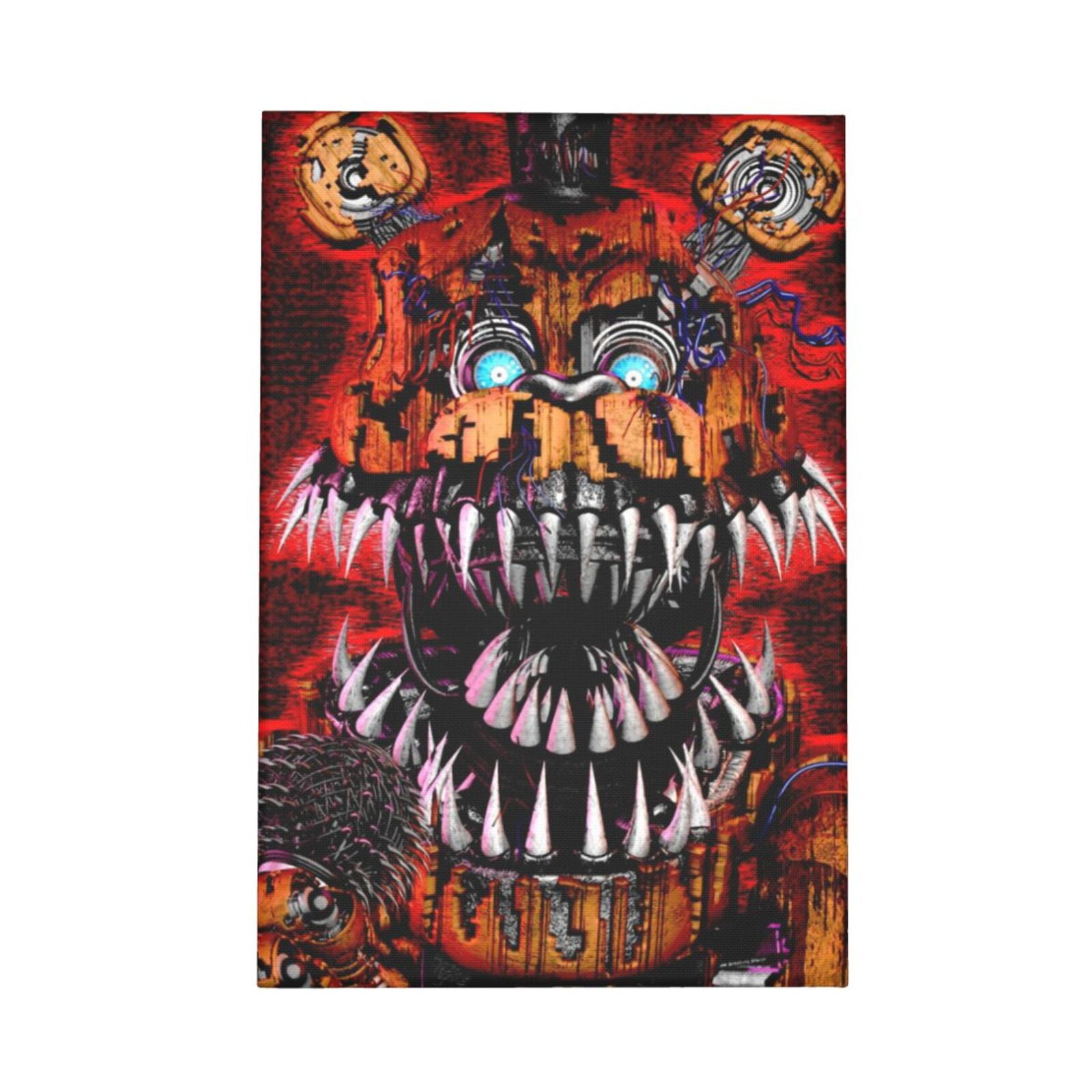 Five Nights At Freddy'S Fnaf Canvas Decorative Painting Wall Art Living ...