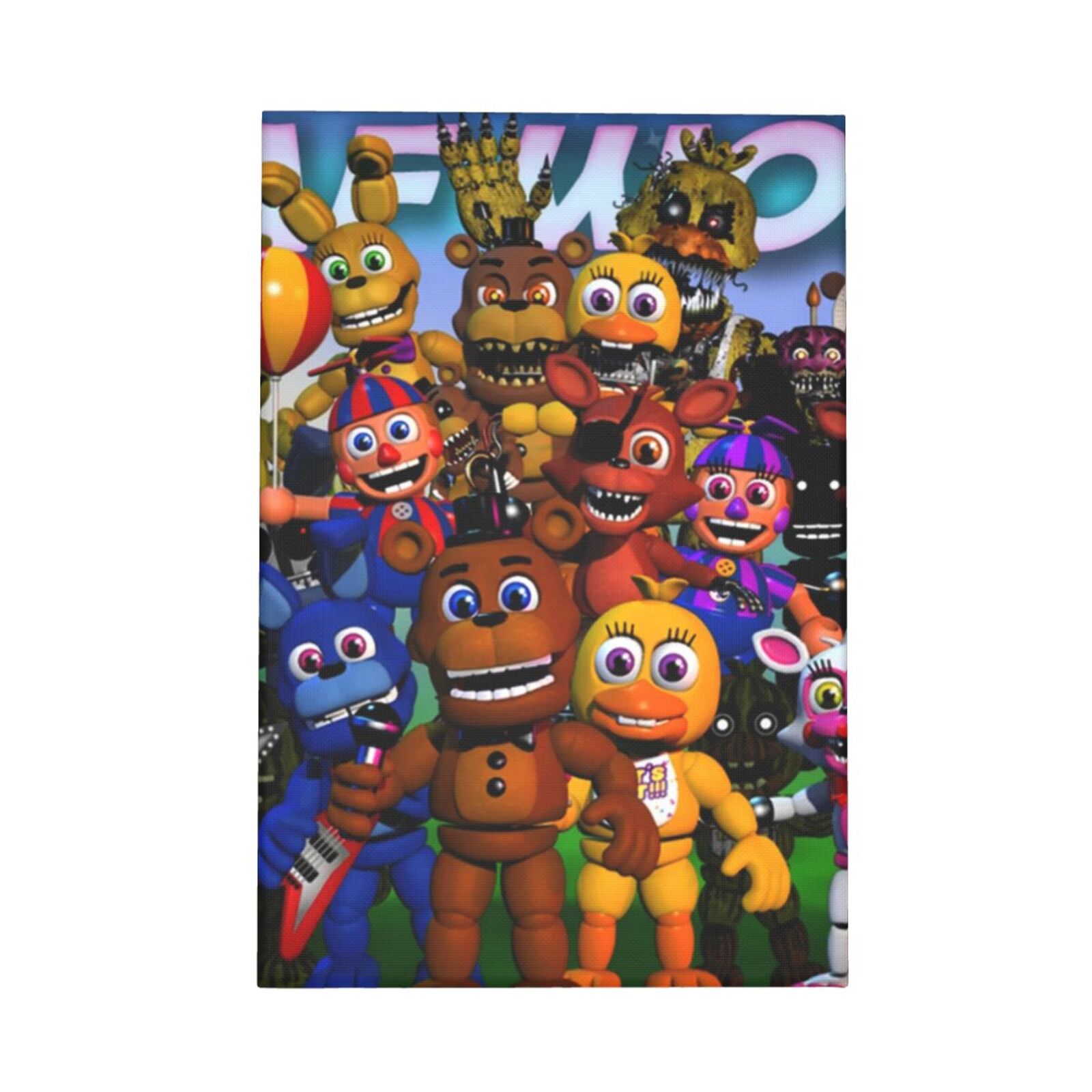 Five Nights At Freddy'S Fnaf Canvas Decorative Painting Wall Art Living ...