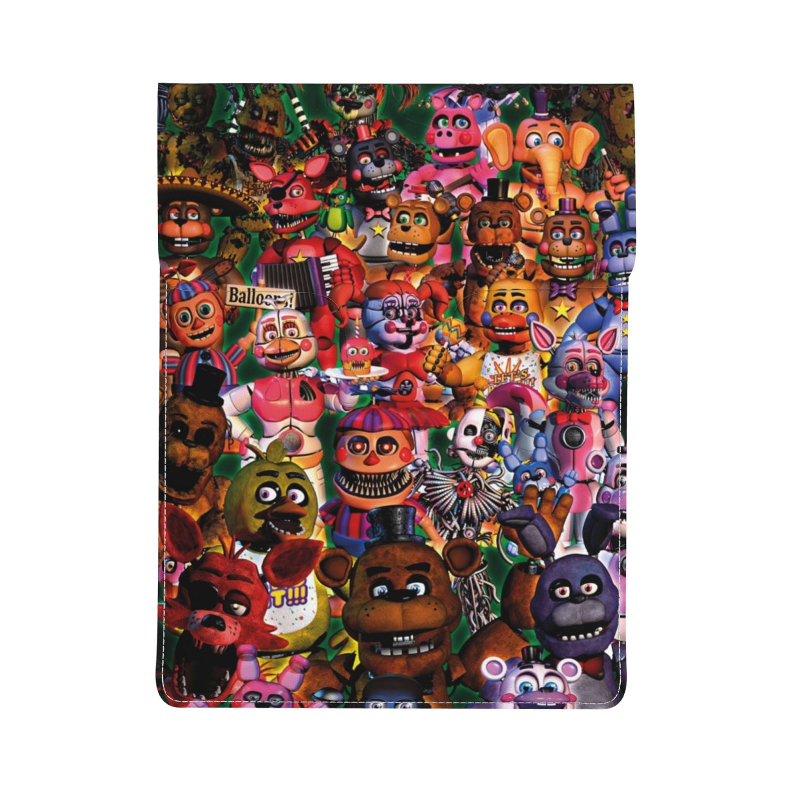 Five Nights At Freddy'S Fnaf Leather Laptop Sleeve Case Slim Waterproof ...