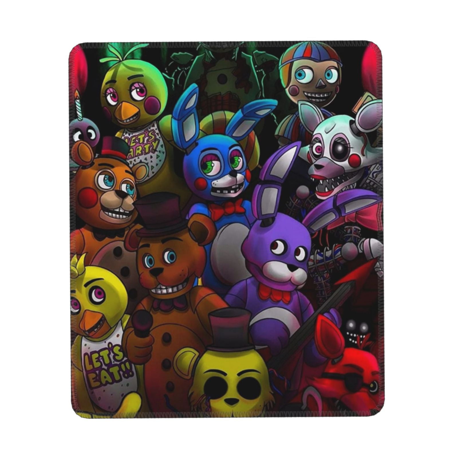 Five Nights At Freddy'S Fnaf Mouse Pad 7.9 X 9.5 In Non-Slip Keyboard ...