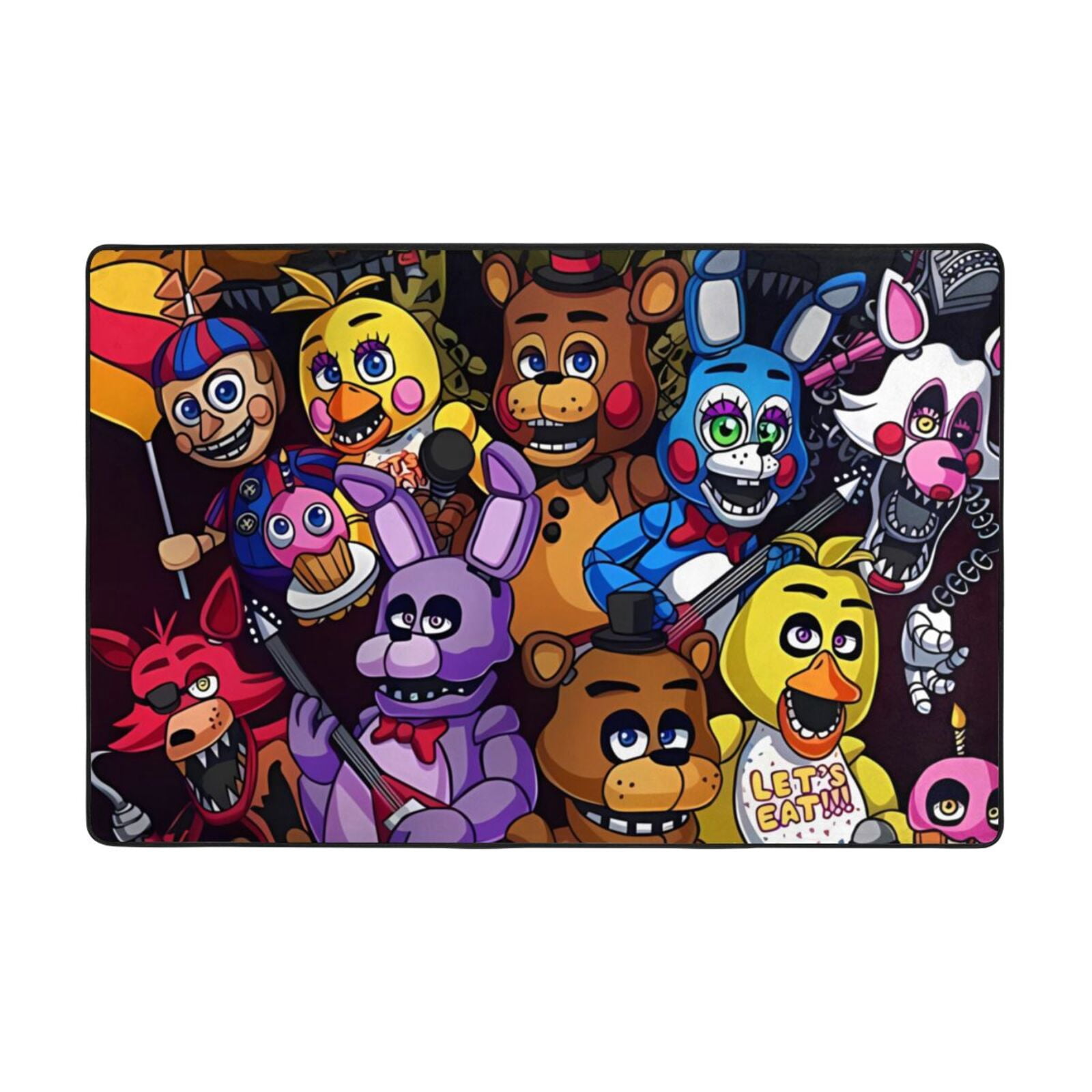 Five Nights At Freddy'S Fnaf Rugs Washable Cover Floor Rug Carpets ...