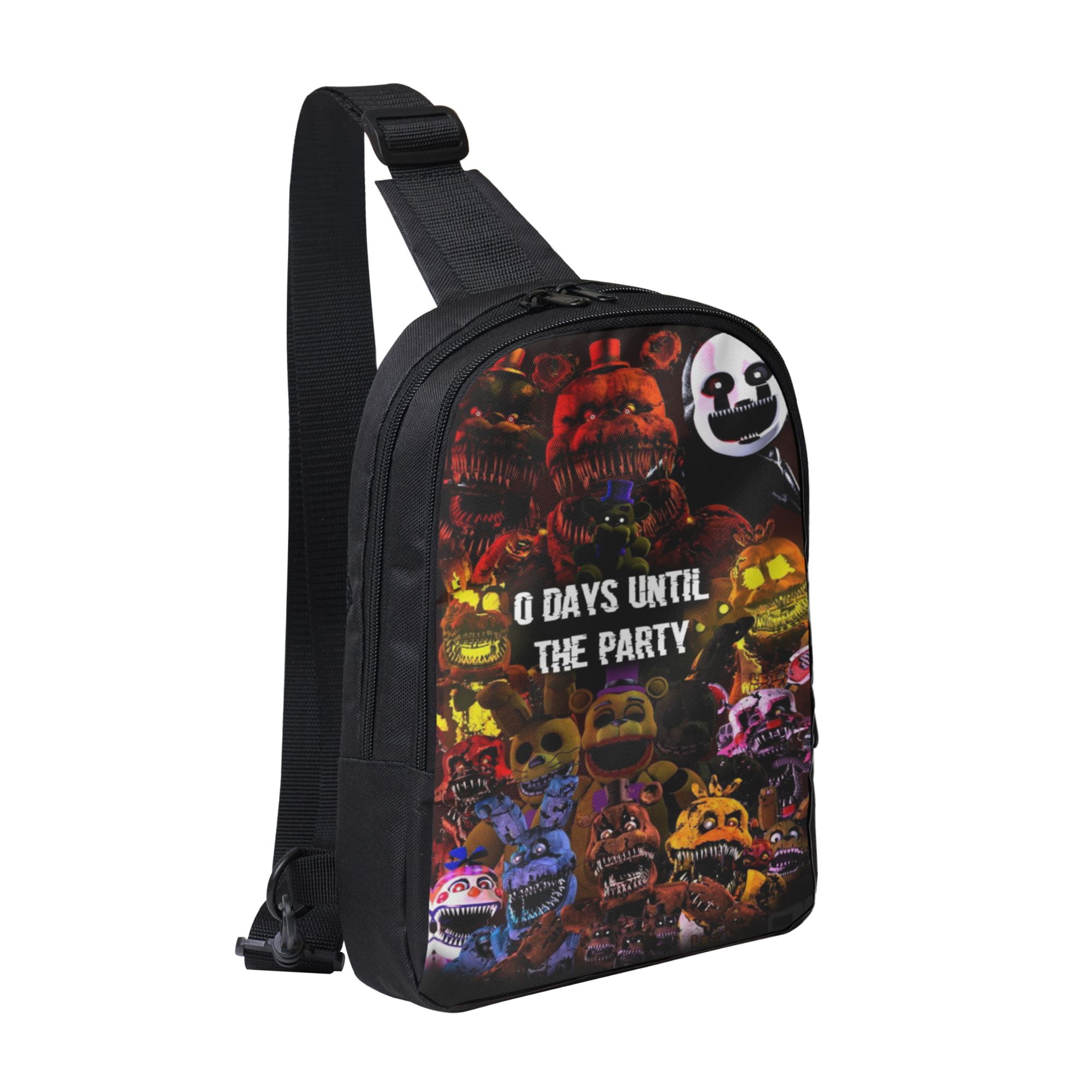 Five Nights At Freddy'S Fnaf Sling Bag,Casual Crossbody Backpack ...