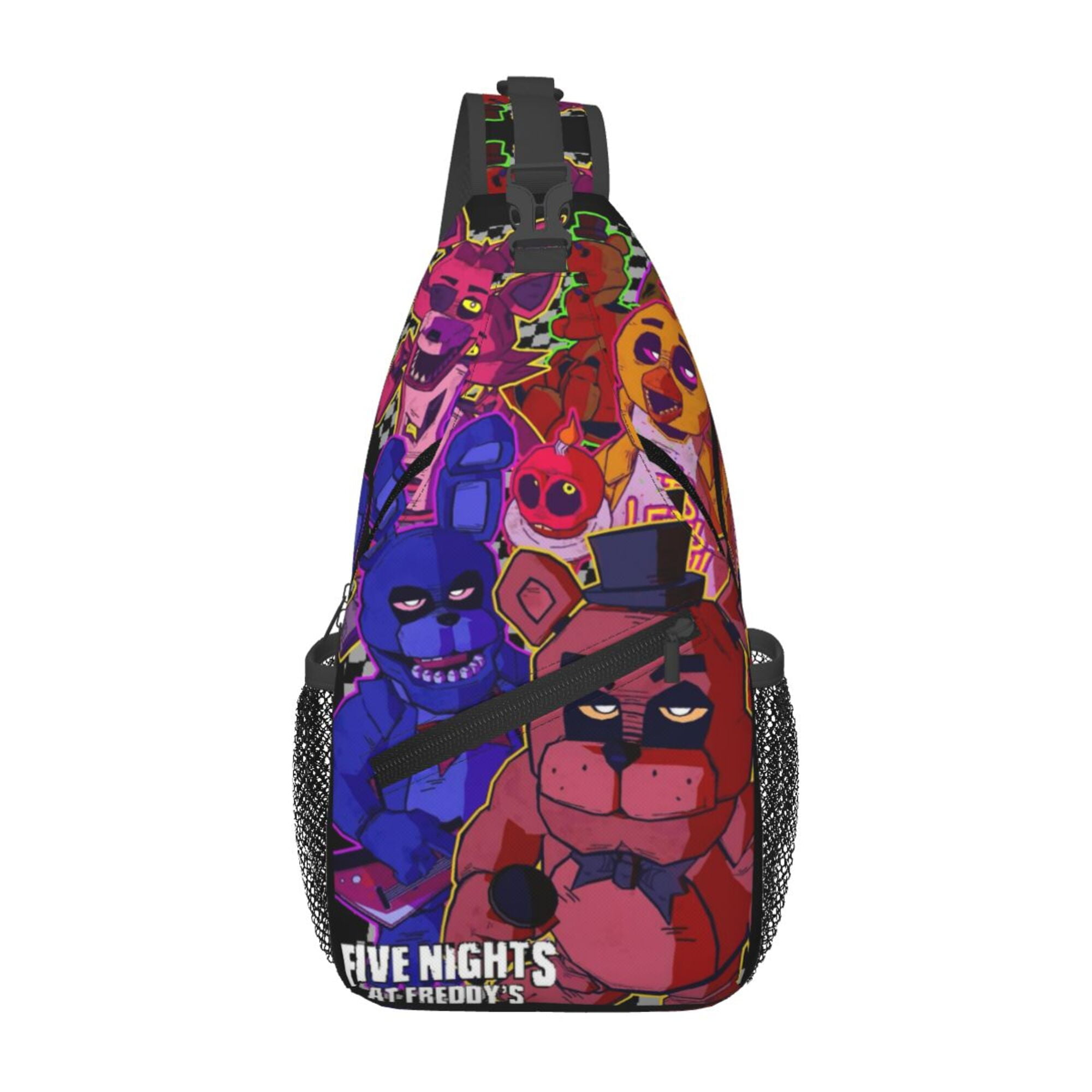 Five Nights At Freddy'S Fnaf Sling Bag Crossbody Sling Backpack Chest ...
