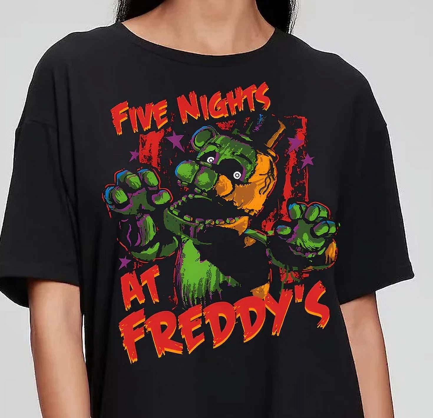 Five Nights At Freddy'S T-Shirt, Fnaf T-Shirt, Five Nights At Freddy'S ...