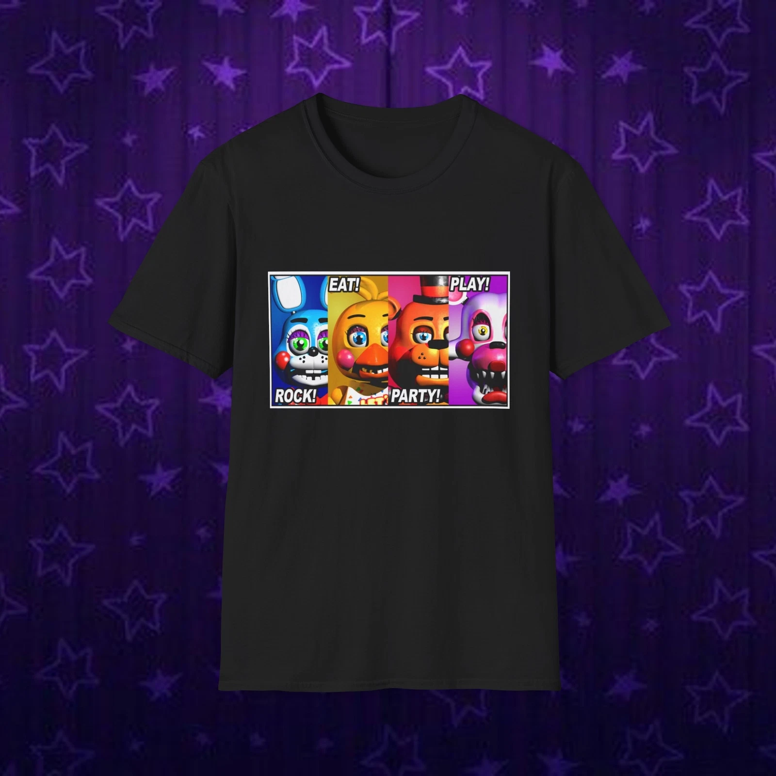 Five Nights At Freddy’s 2 Fnaf Toy Bonnie Chica Mangle shirt - Walmart.com