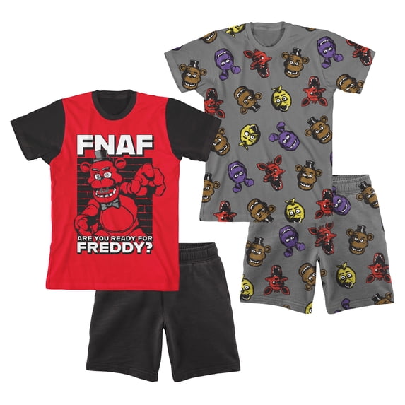 Five Nights At Freddy’s Are You Ready For Freddy Boy’s 4-Pack Pajama ...