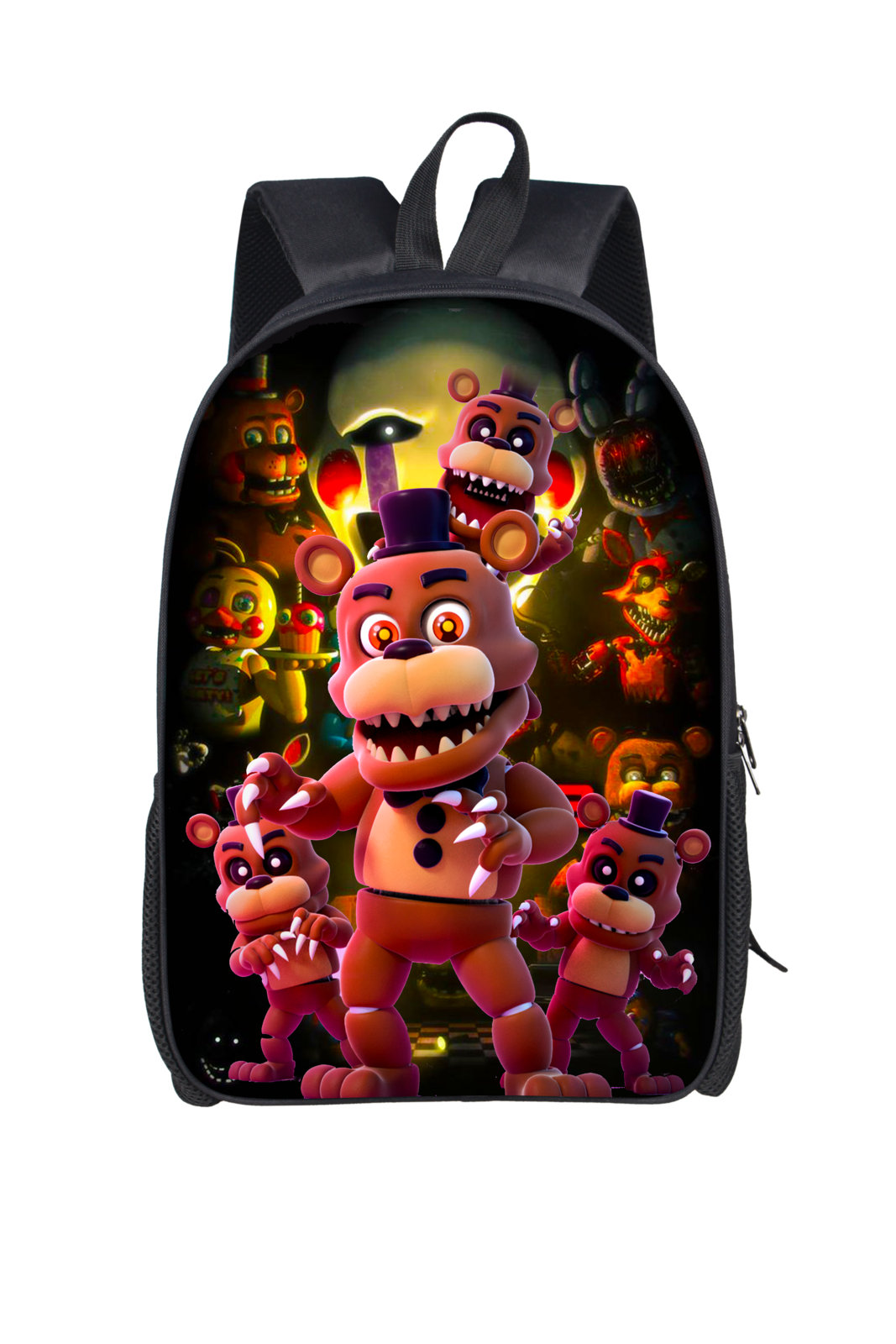 Five Nights At Freddy's Backpack FNAF Anime Bookbag 3D Printing Cartoon ...