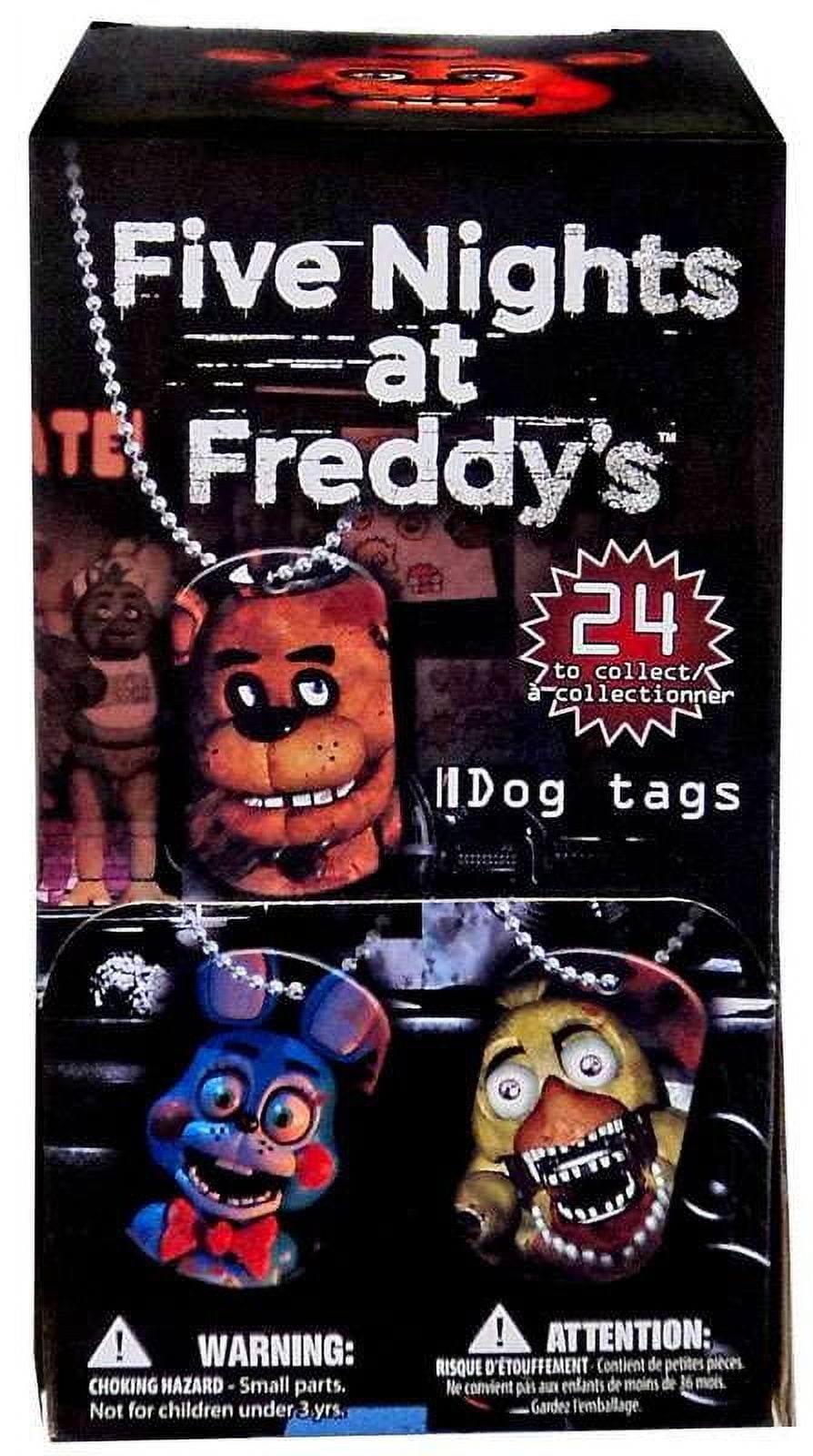 Five Nights At Freddy's FNAF Collectible Mystery Dog Tag Jewelry - One ...