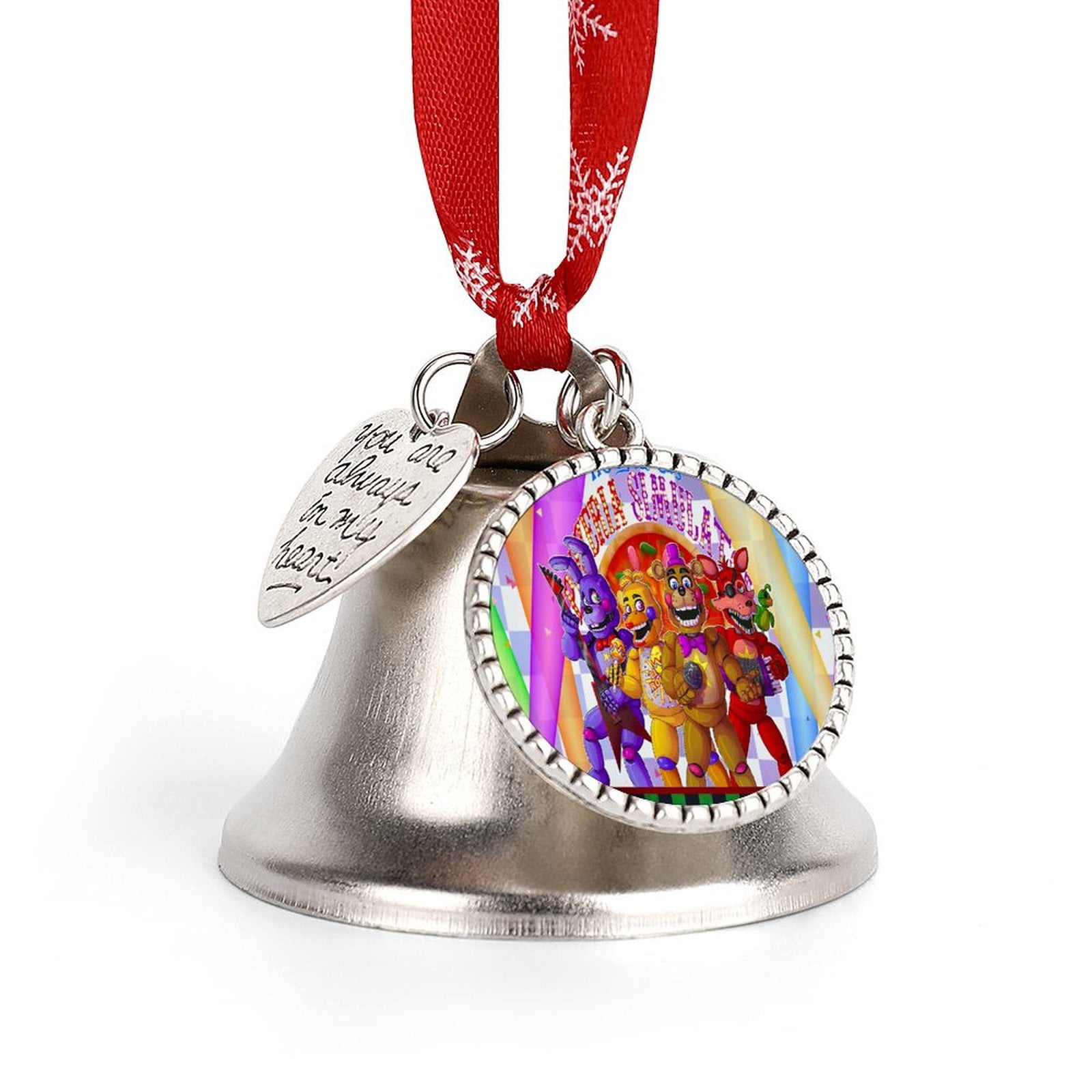 Five Nights At Freddy's Christmas Bells Charm Jingling Bell Christmas ...