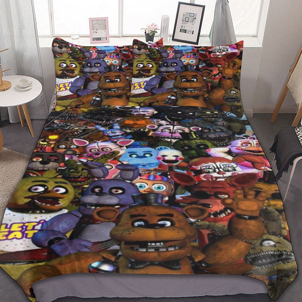 Five Nights At Freddy's Duvet Cove Bedding Set 3D Print Bedding ...