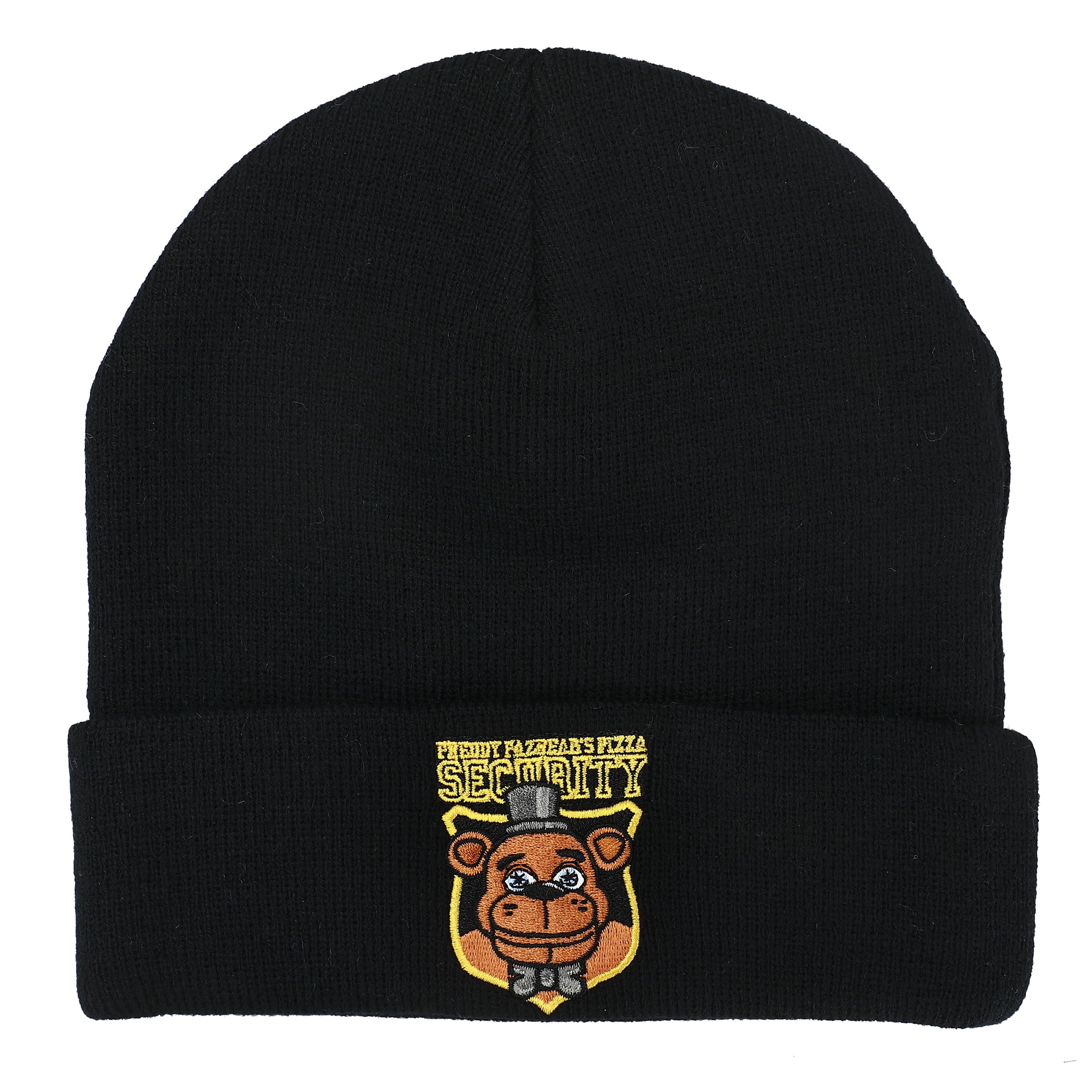 Five Nights at Freddy's Freddy Fazbear's Pizza Security Beanie Cap in ...