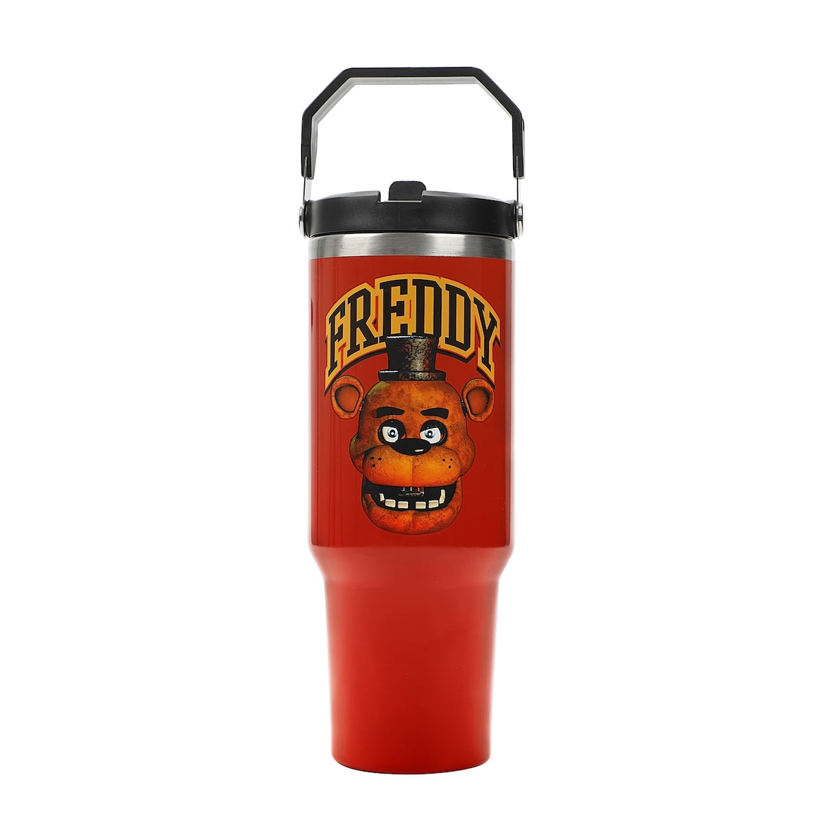 Five Nights At Freddy's Freddy Red 40 Oz Stainless Steel Tumbler With ...
