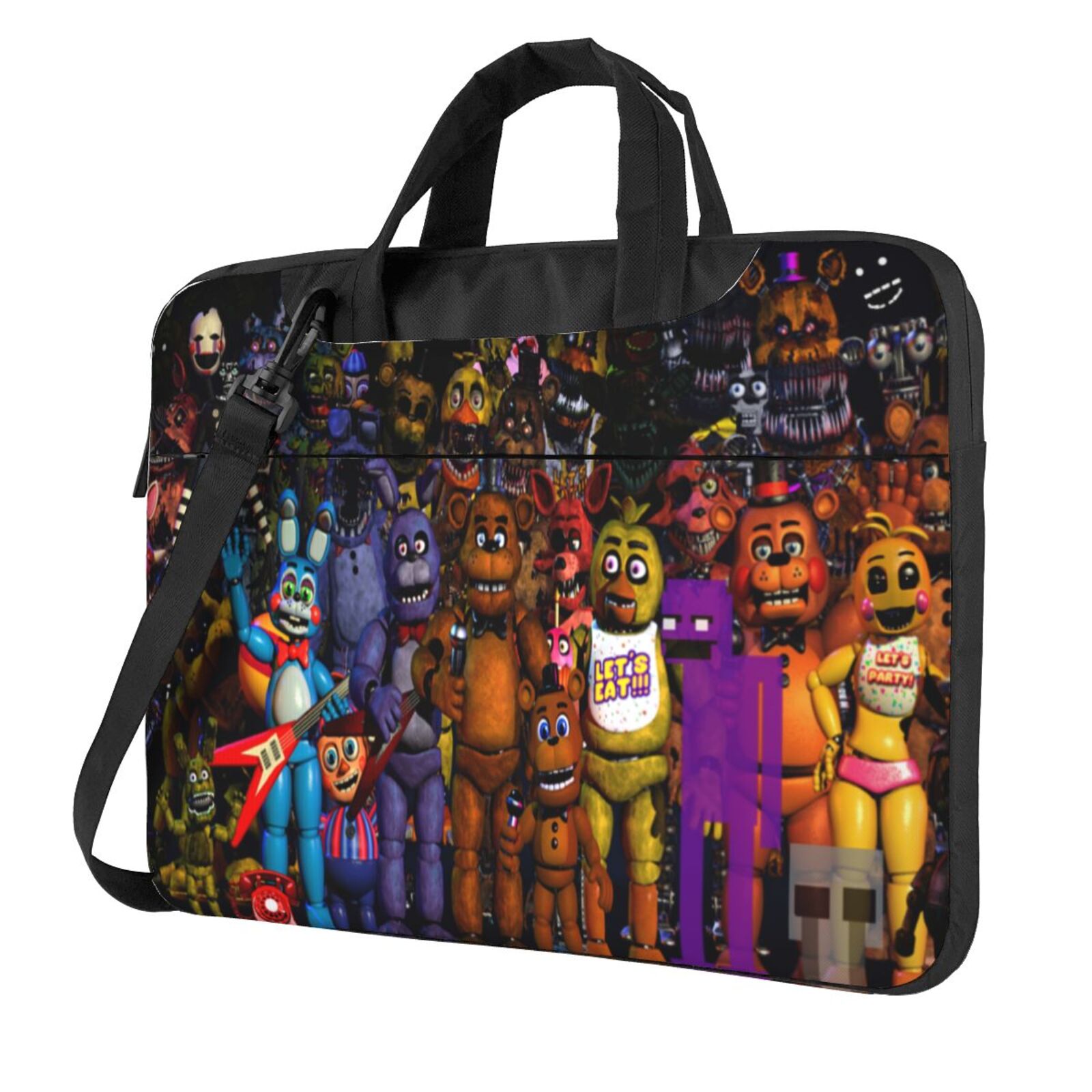 Five Nights At Freddy's Laptop Shoulder Bag for Women Men, 14 inch ...