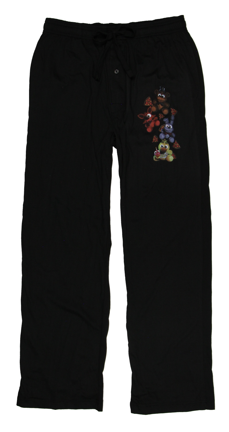 Five Nights At Freddy's Men's Chibi Animatronics Sleepwear Lounge ...