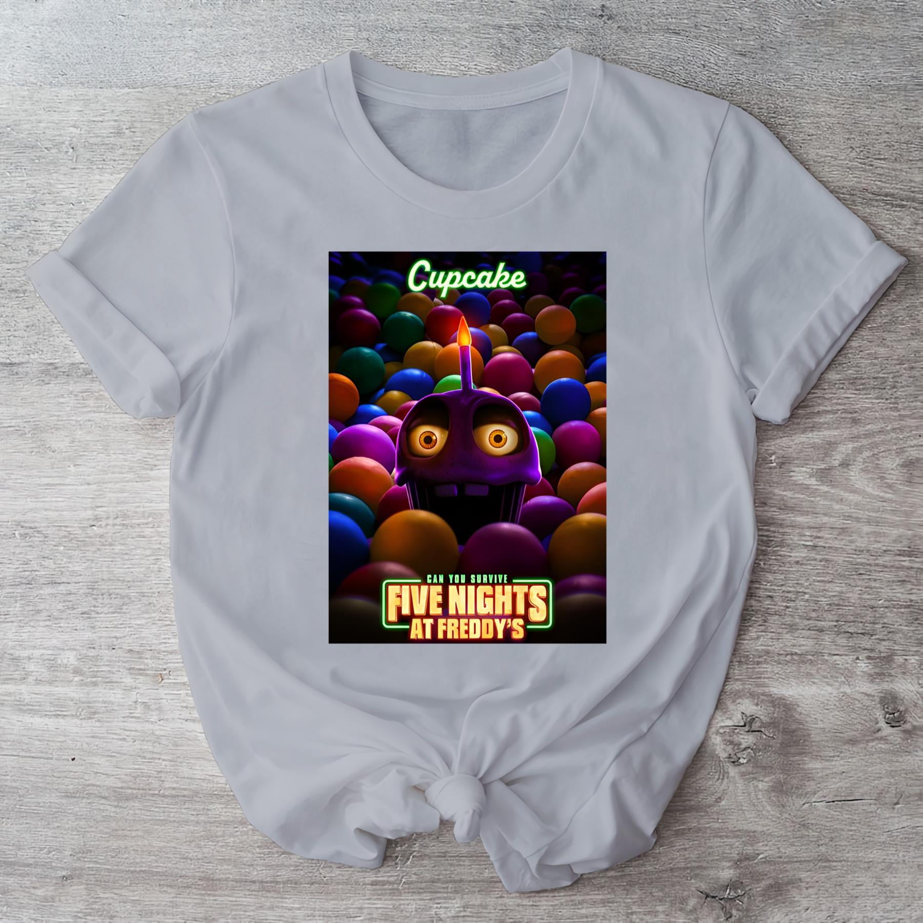Five Nights At Freddy®s Movie Fnaf Bonnie Chica Cupcake Unisex ...