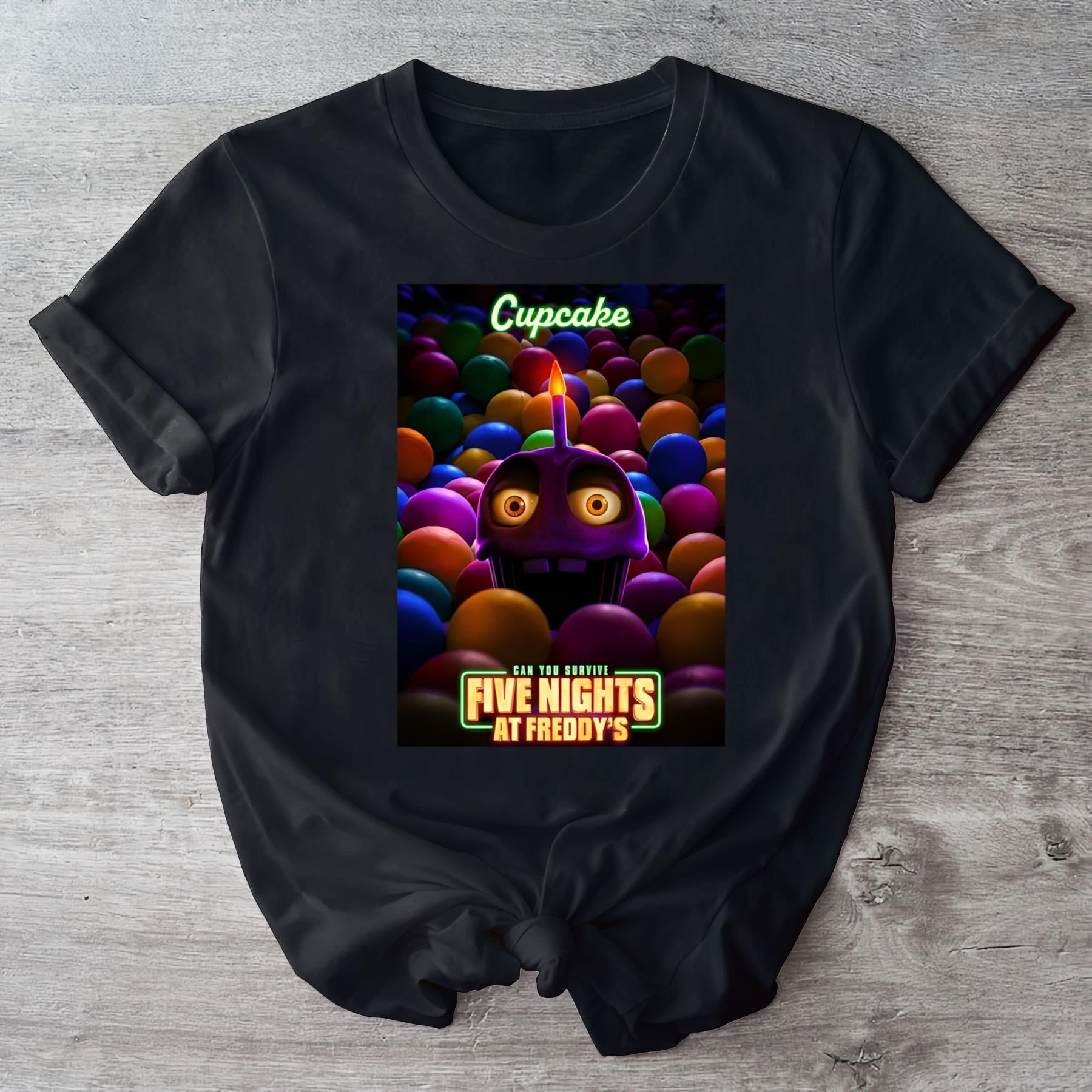 Five Nights At Freddy®s Movie Fnaf Bonnie Chica Cupcake Unisex ...