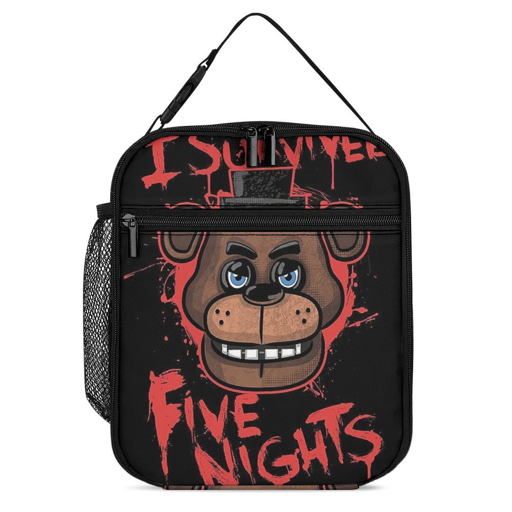 Five Nights At Freddy's Portable Insulated Lunch Bag Students Worker ...