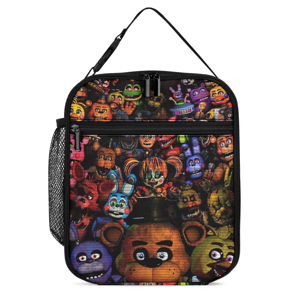 Five Nights At Freddy's Portable Insulated Lunch Bag Students Worker ...