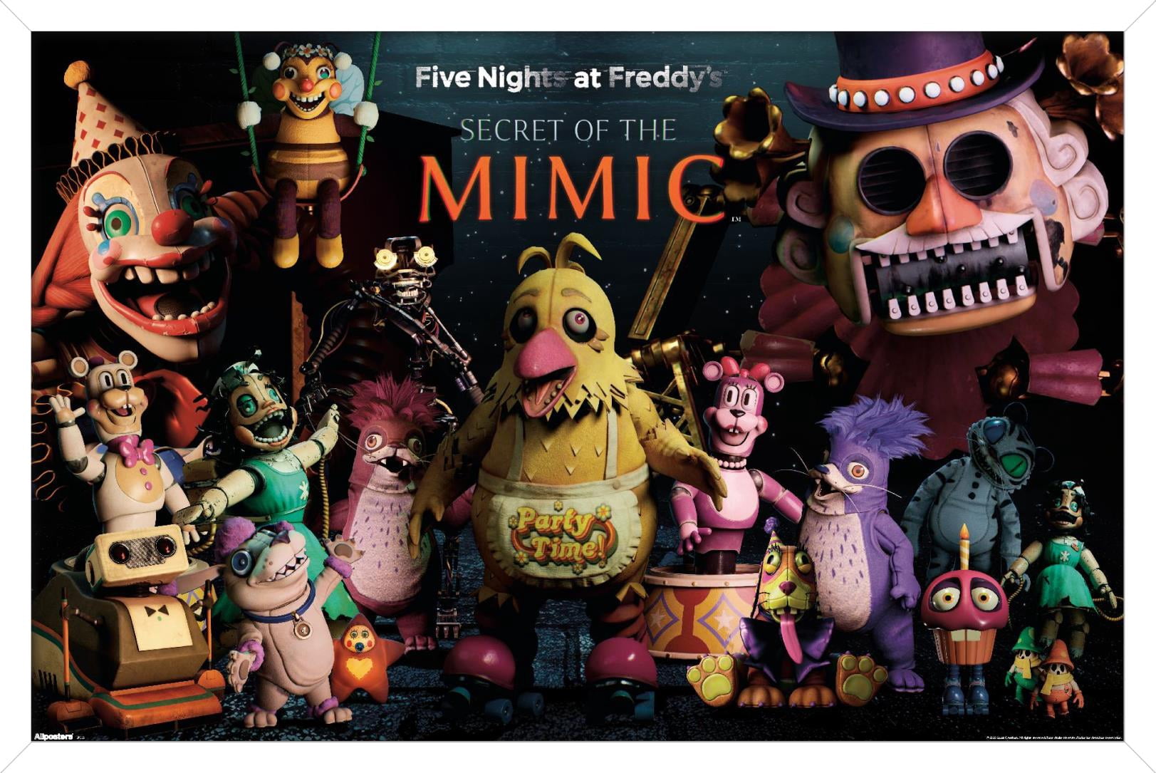 Five Nights At Freddy's: Secret of the Mimic (2025) - Group Wall Poster ...