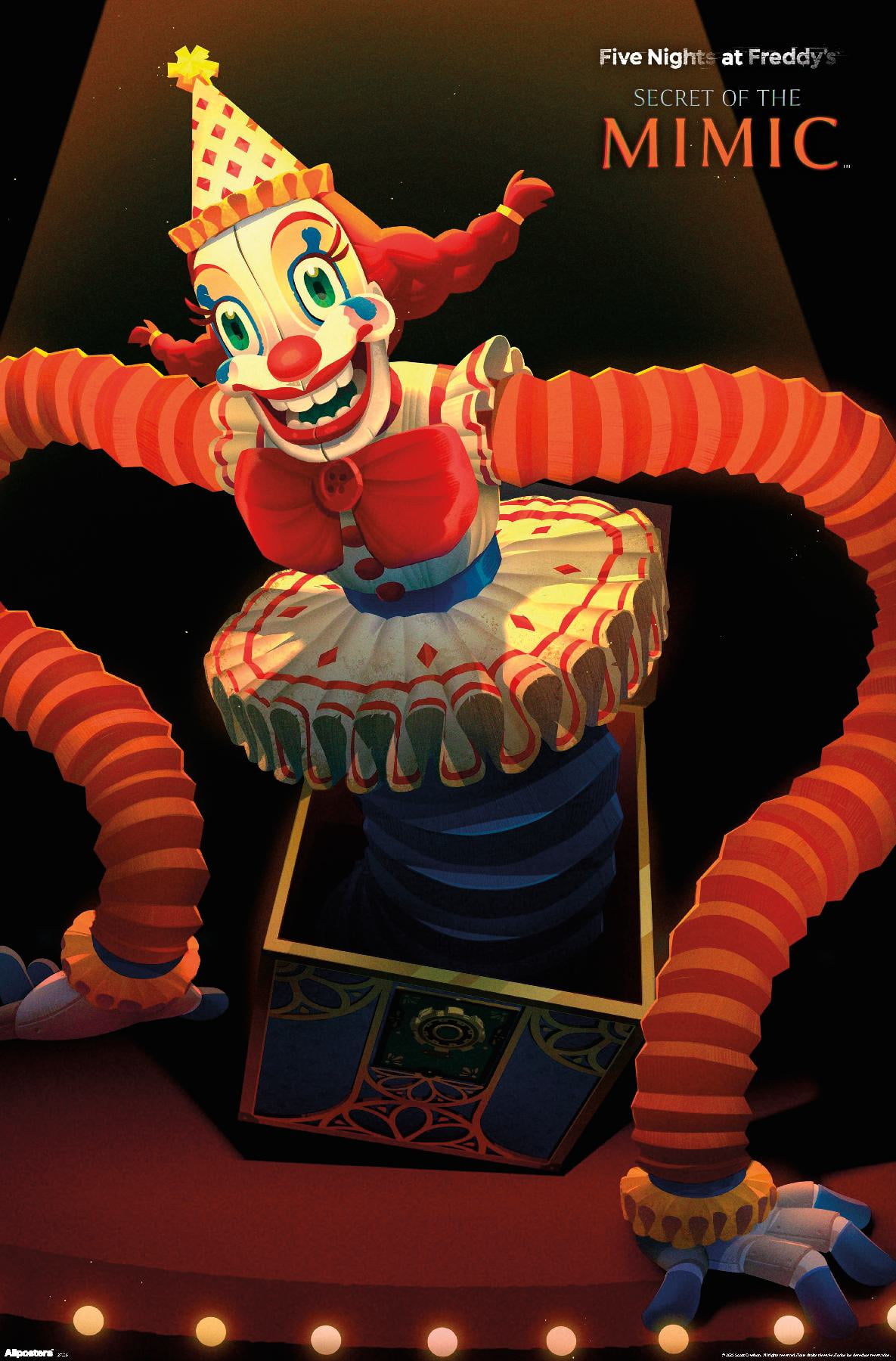 Five Nights At Freddy's: Secret of the Mimic (2025) - Jackie Wall Poster, 22.375" x 34 ...