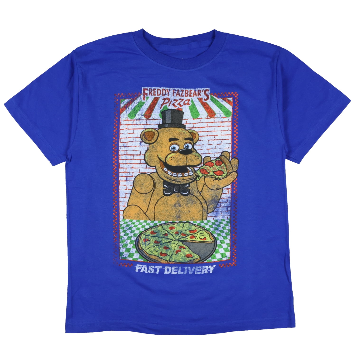 Five Nights At Freddy's T-Shirt Boys' Fazbears Pizza Fast Delivery Kids ...