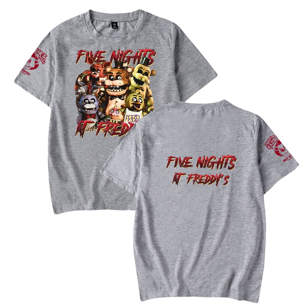 Five Nights At Freddy's T-Shirt Merch For Women/Men Cosplay Short ...